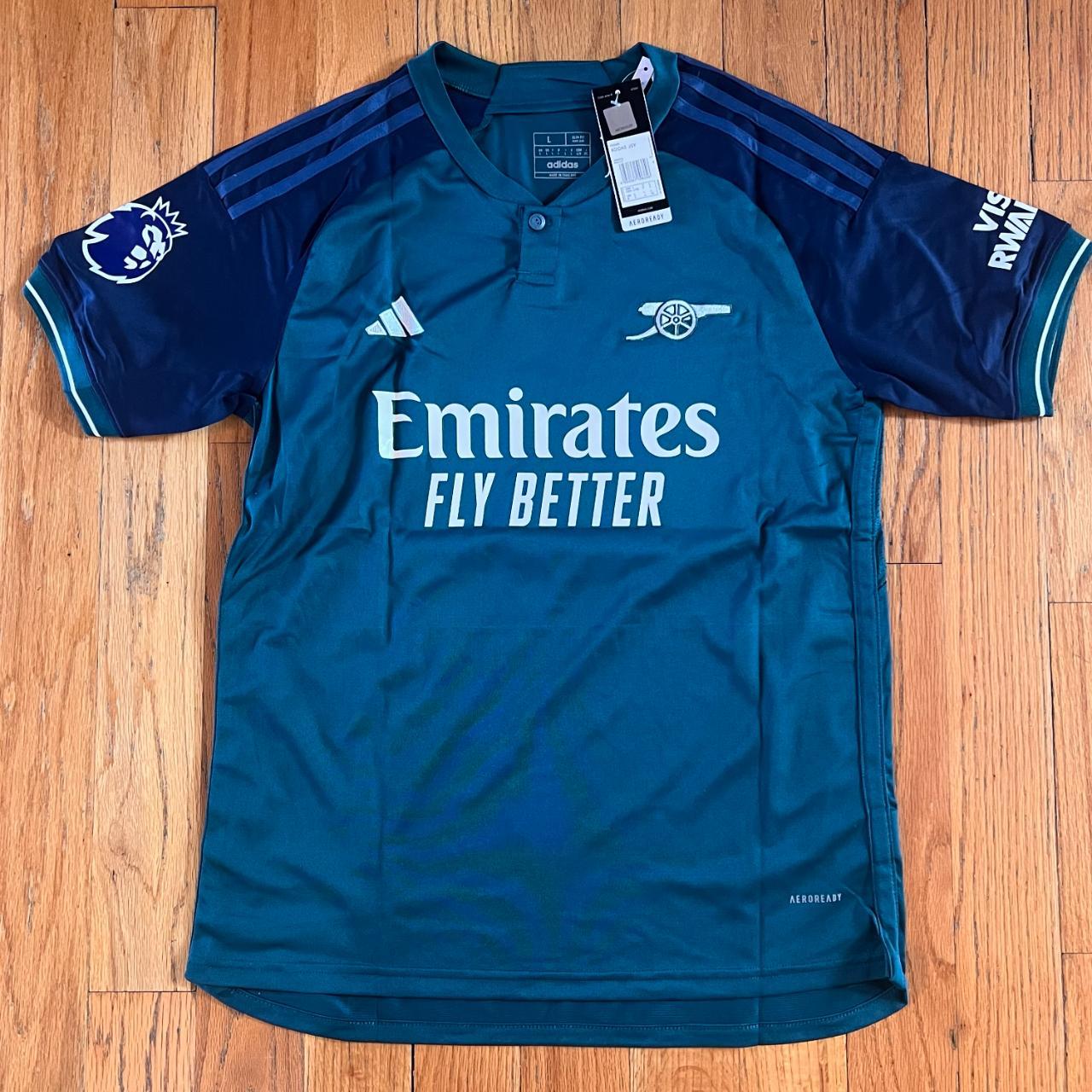 Declan Rice Arsenal Third Kit Soccer Jersey - Size L - Depop