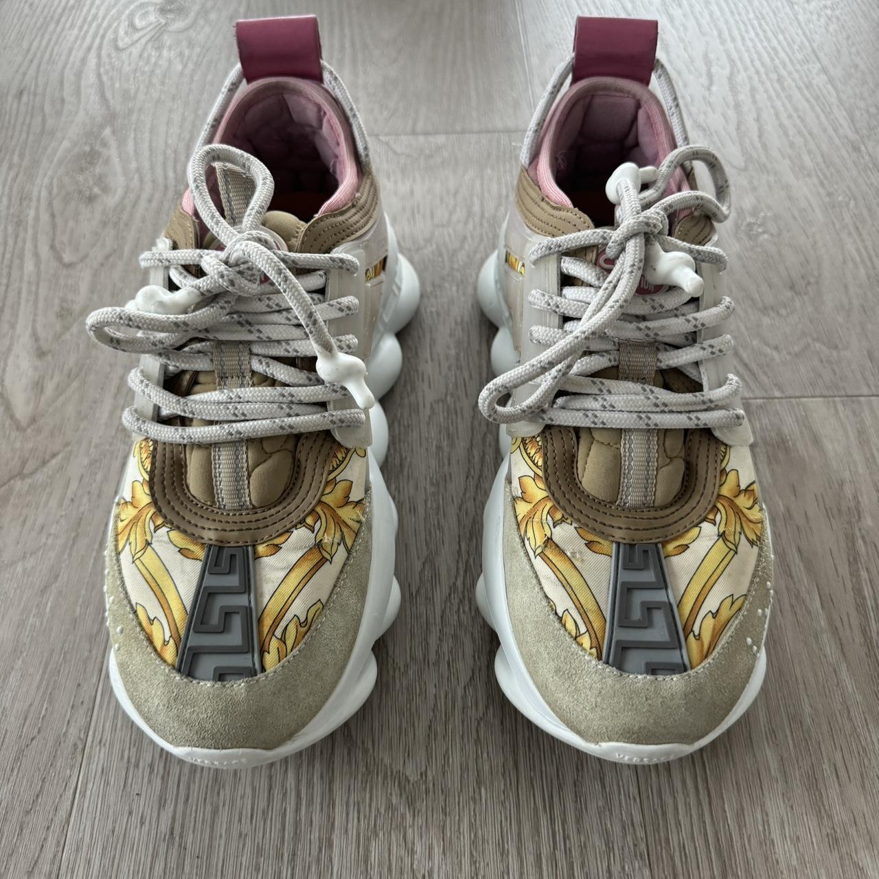 Versace Chain Reaction sneakers - Depop