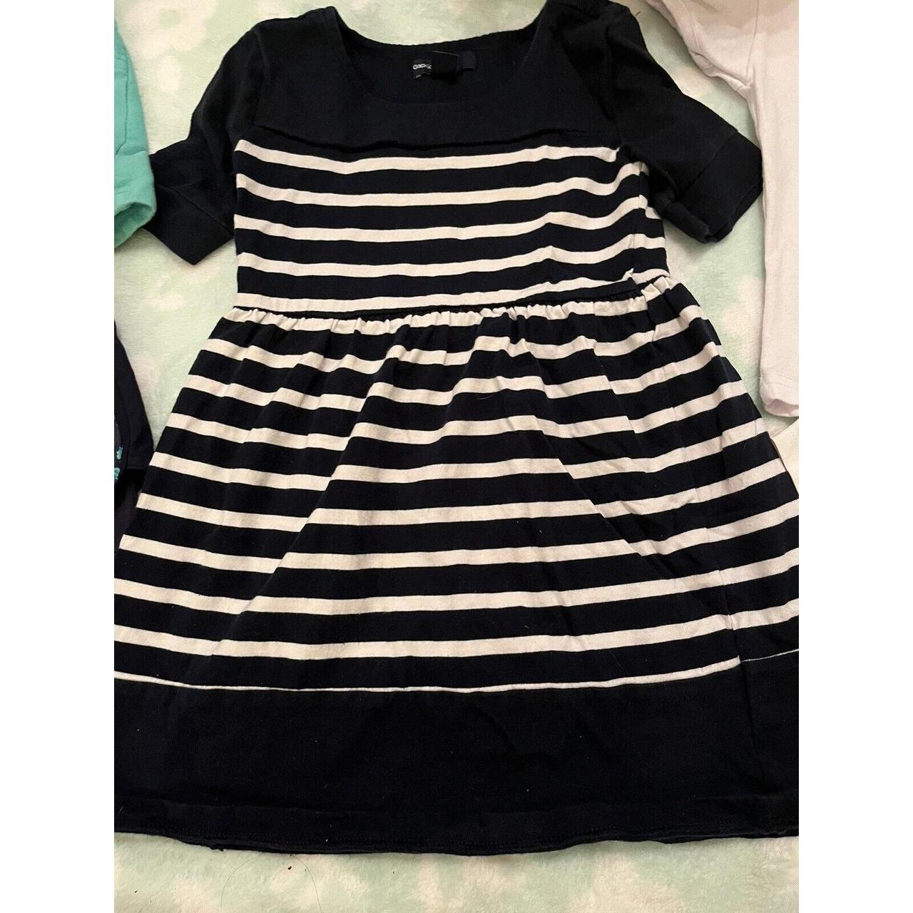GapKids Girls XS(4-5) Striped 100 Percent Cotton... | Depop