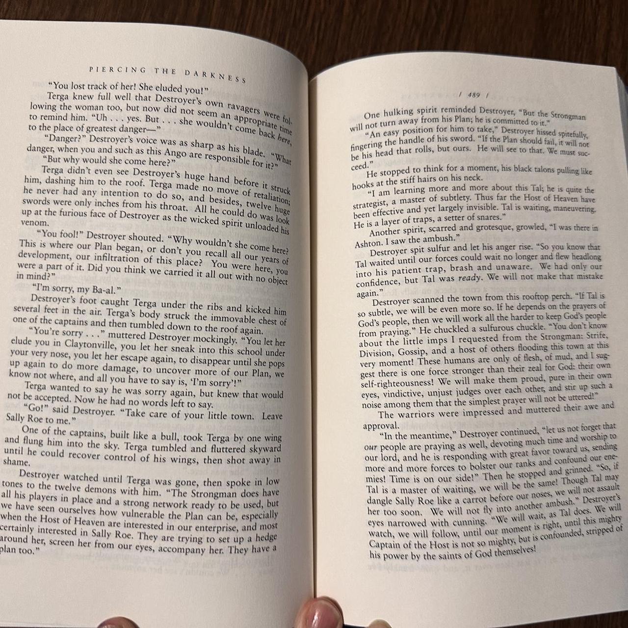 Frank Peretti book. 2 books in 1. - Depop