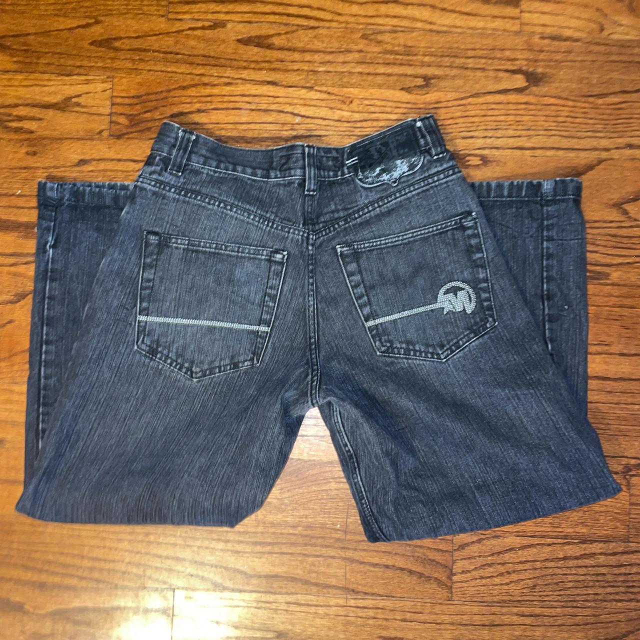 Vintage 90s Mecca jeans Baggy fit with cool... - Depop