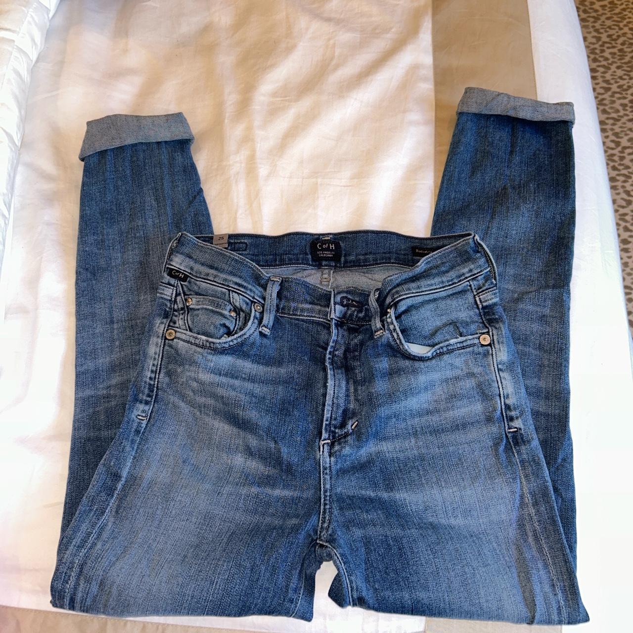 Citizens of Humanity “rocket crop high rise skinny... - Depop