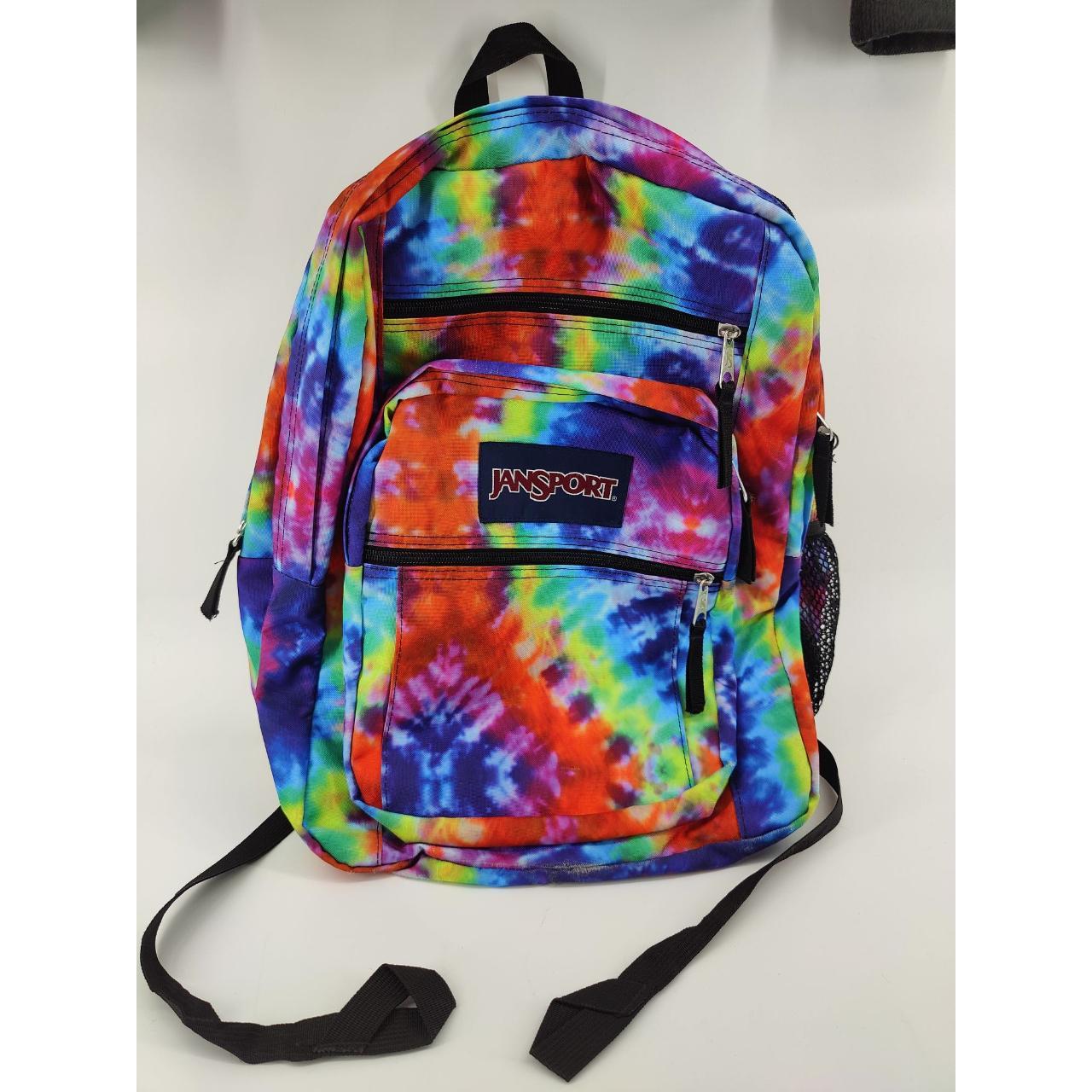 Jansport Big Student Backpack Tie Dye 15" Laptop... - Depop