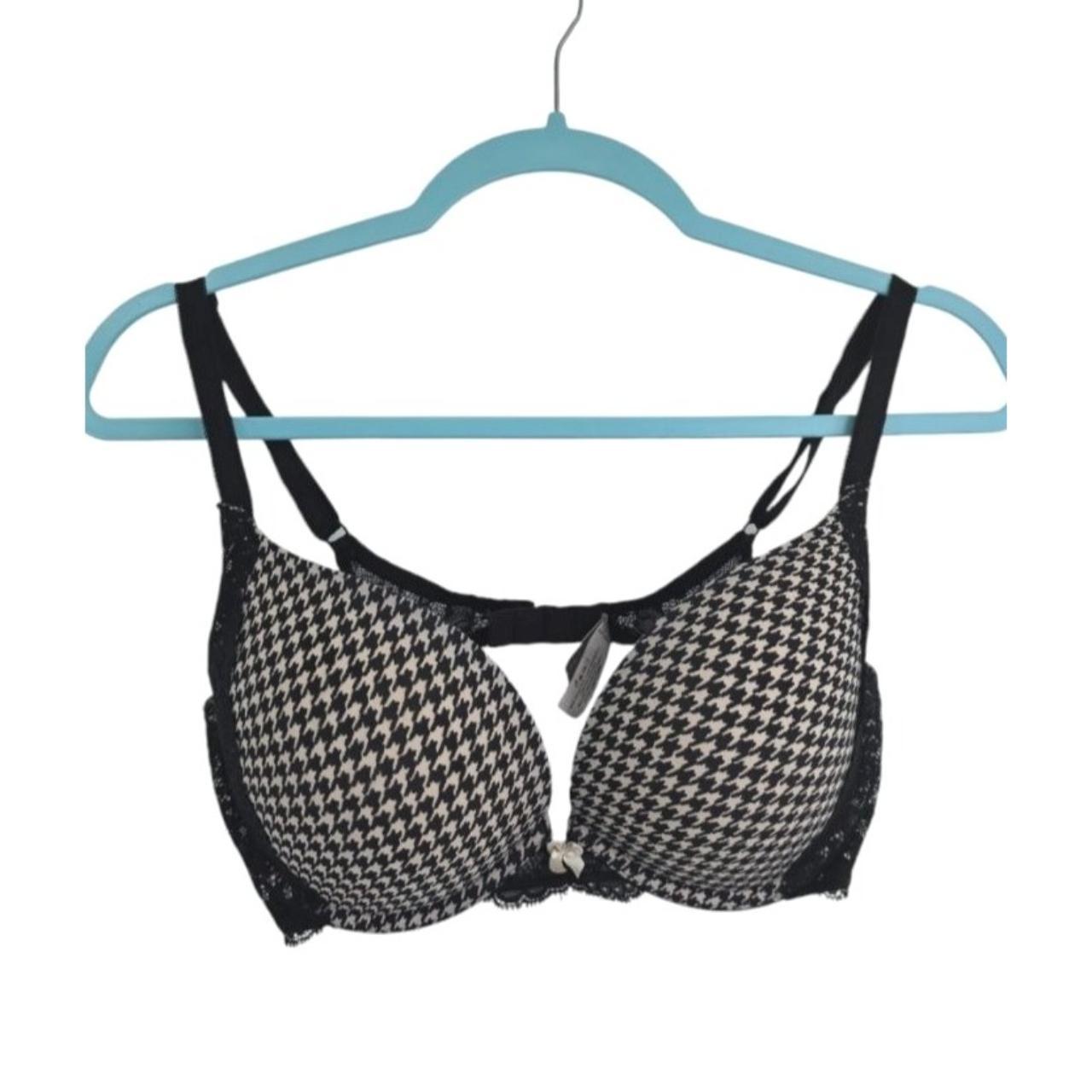 Victoria Secret Hounds Tooth Bra Size 36D Victoria... - Depop