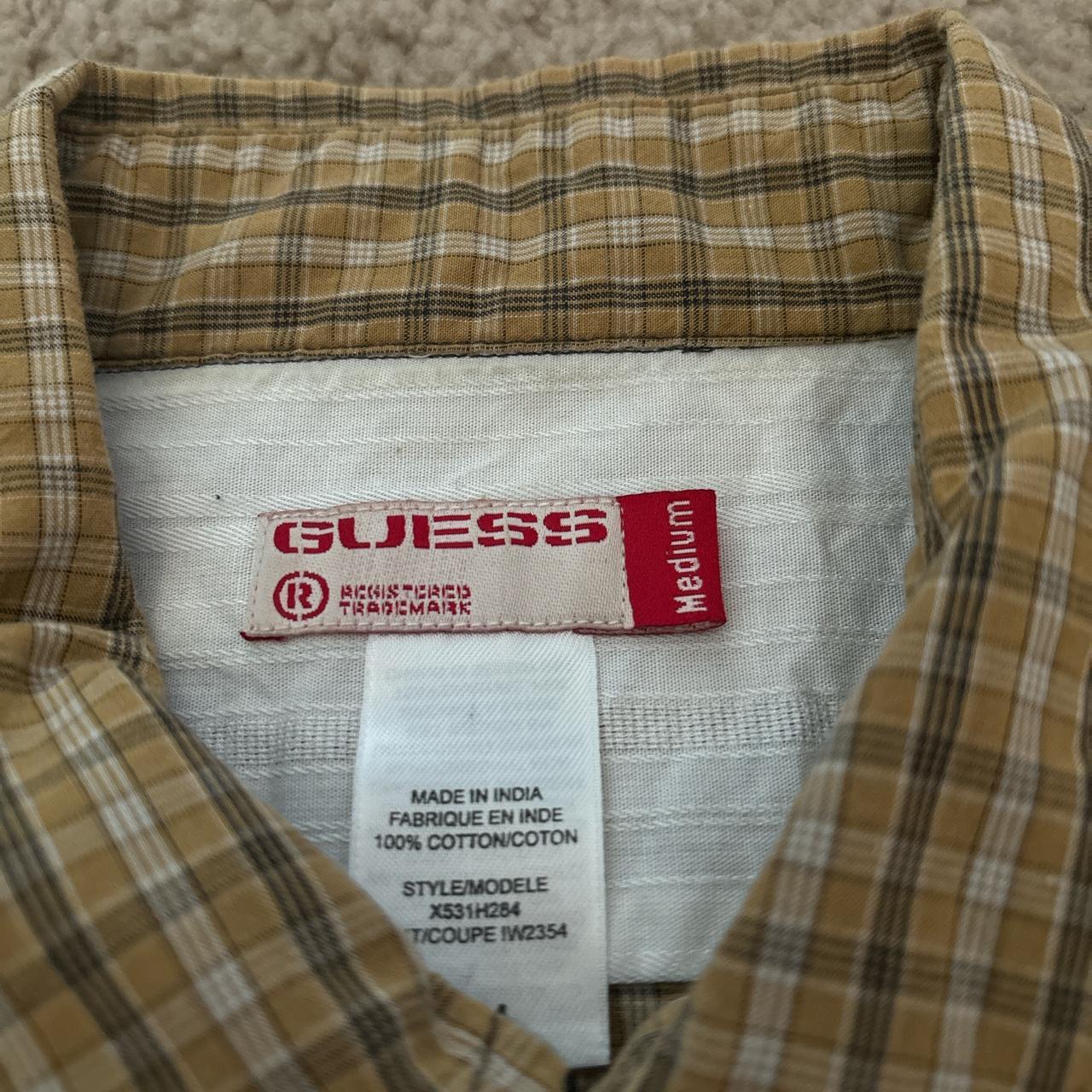 GUESS BUTTON UP - Depop