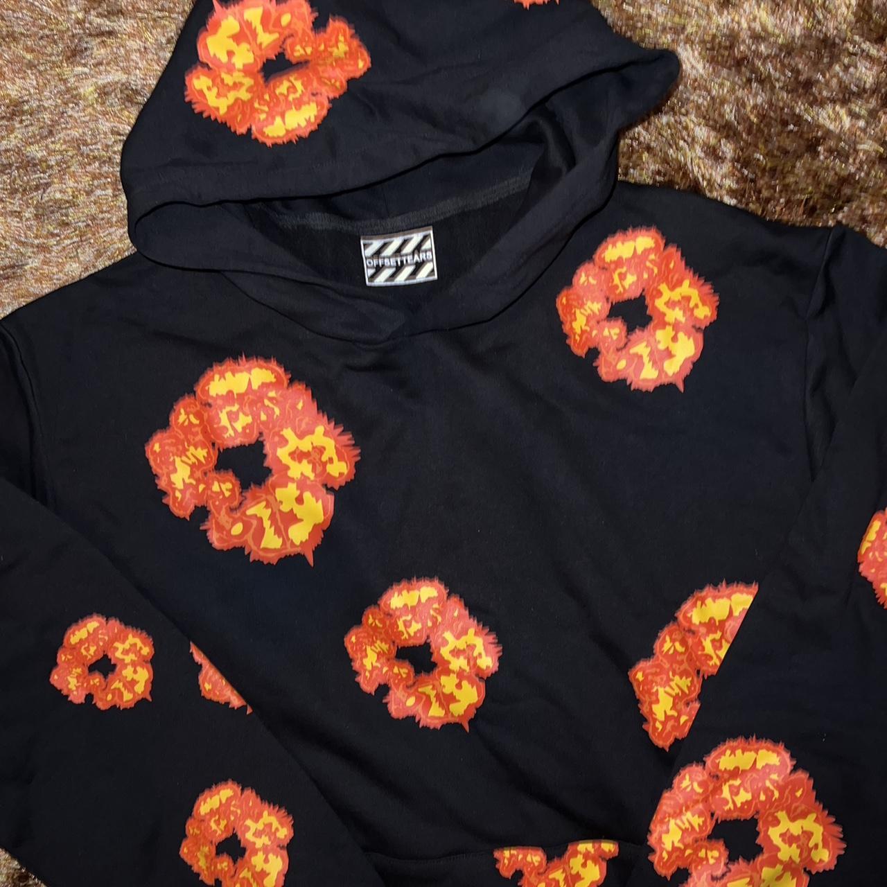 Denim Tears X offset hoodie Brand new size Large - Depop