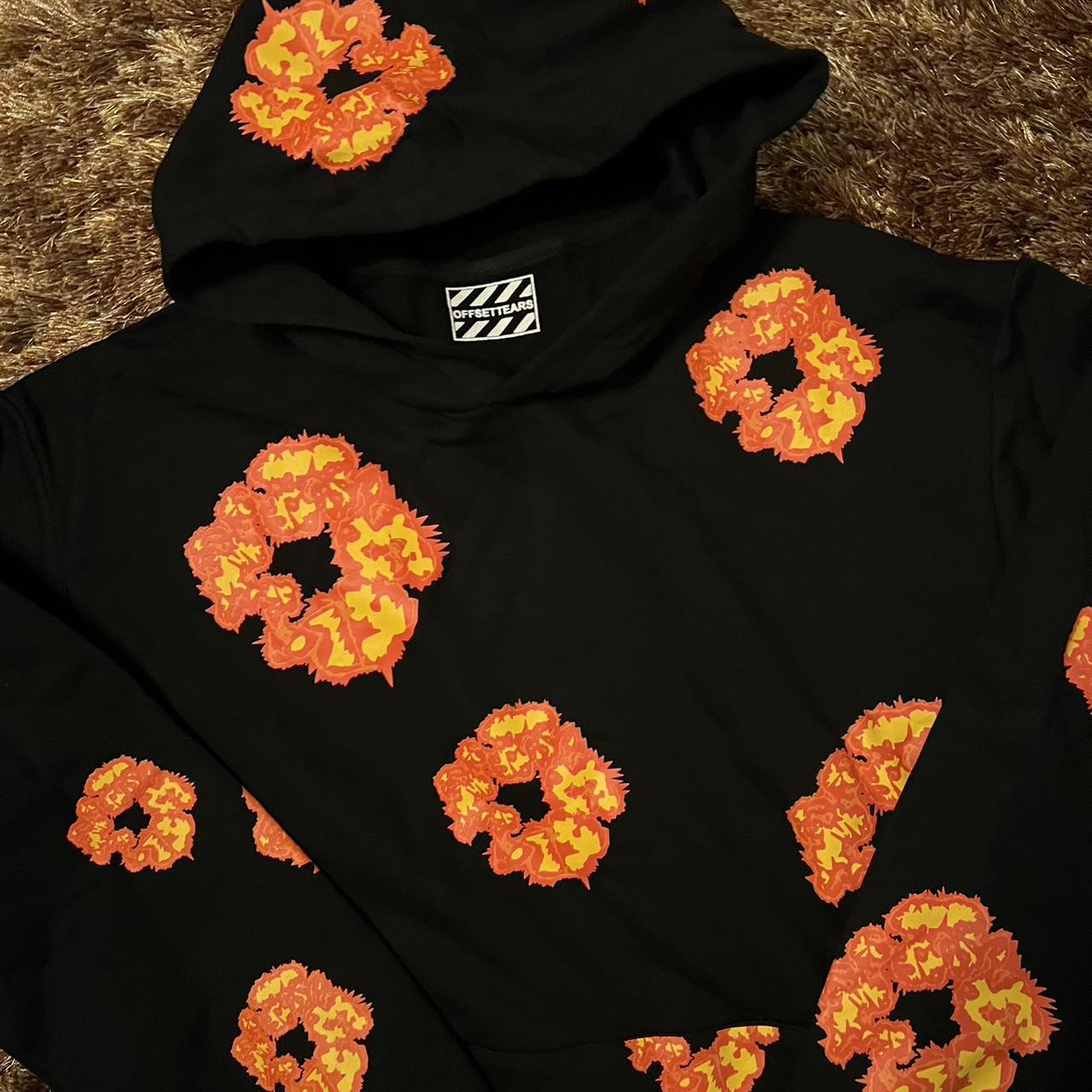 Denim Tears X offset hoodie Brand new size Large - Depop