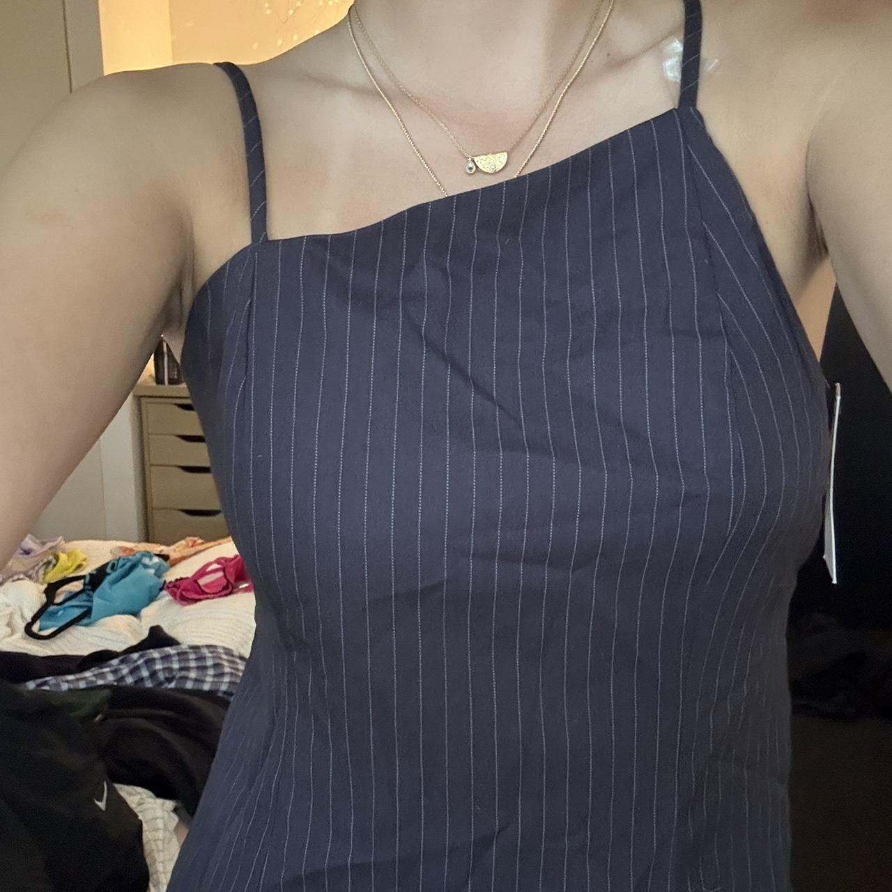 Glassons black backless crop top | Depop