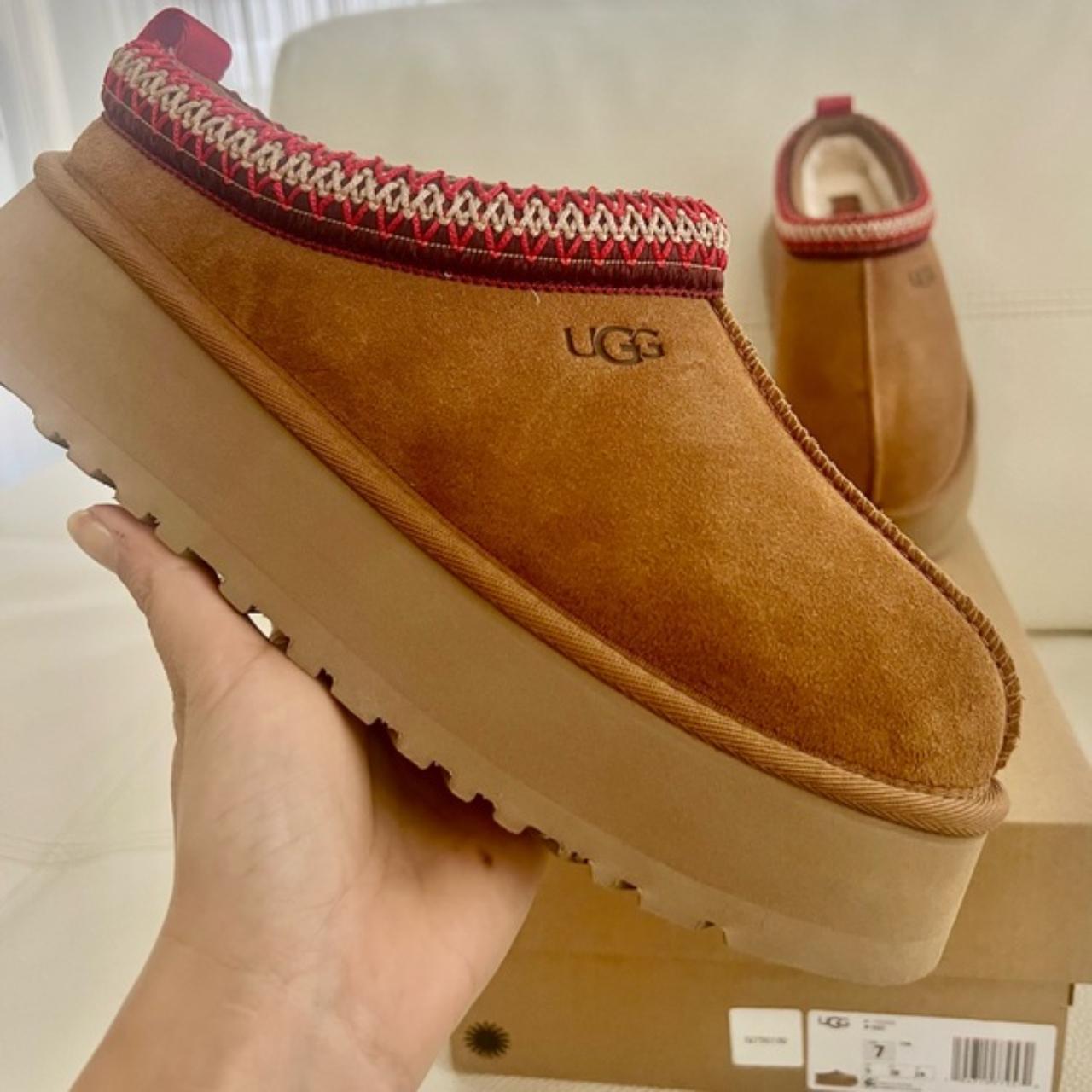 NEW UGG Tazz Mule Slipper Clog Chestnut Women’s Size... - Depop