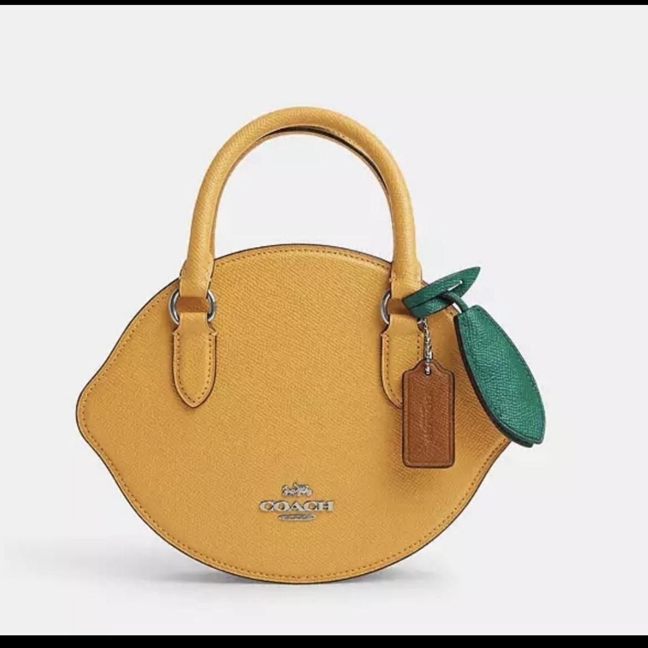 Coach lemon bag | Depop