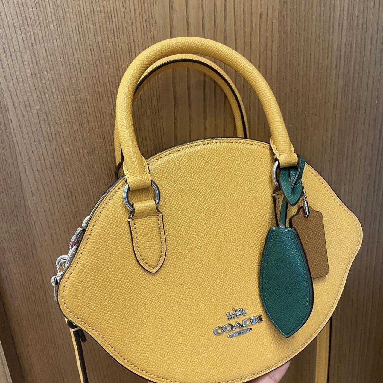 Coach lemon bag | Depop