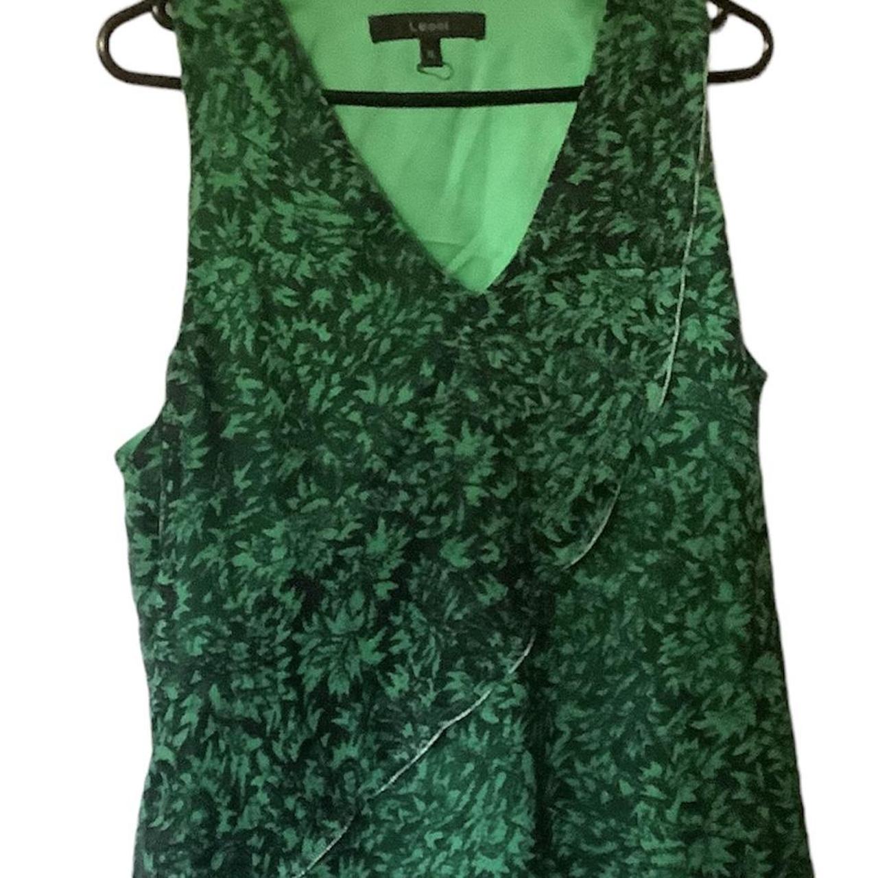 Leoni Green Top. This has been worn but is still... - Depop
