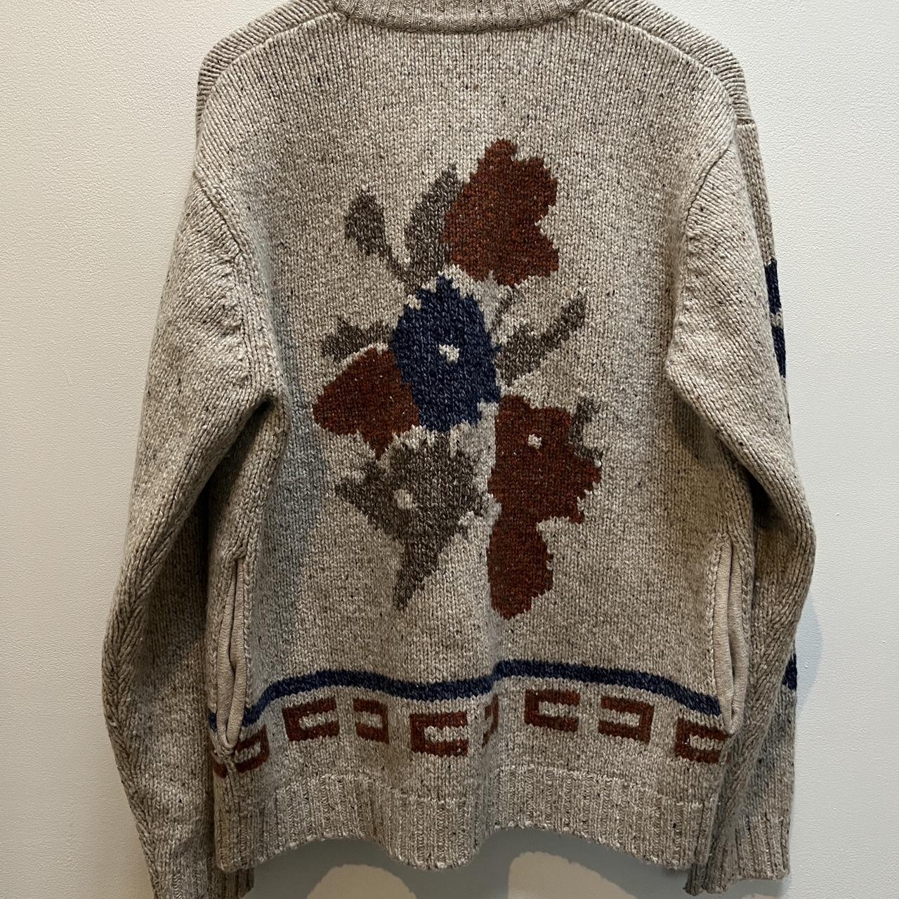 Adsum Men’s Zip Cardigan, Size M, Beige Bought it... - Depop