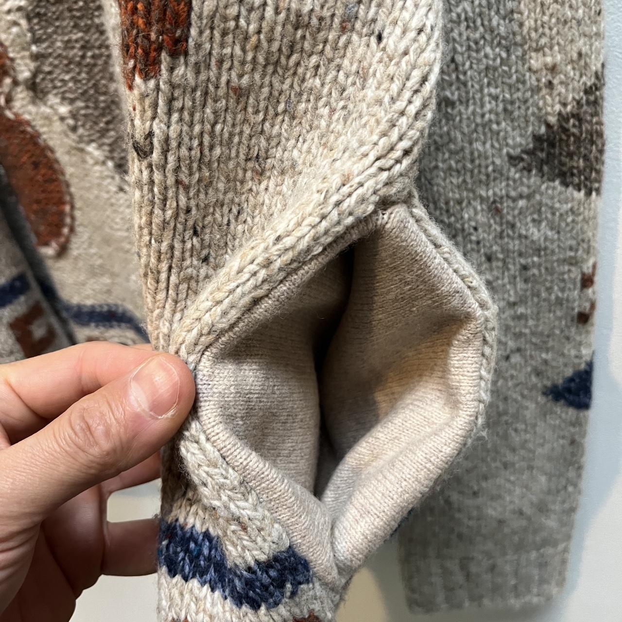 Adsum Men’s Zip Cardigan, Size M, Beige Bought it... - Depop