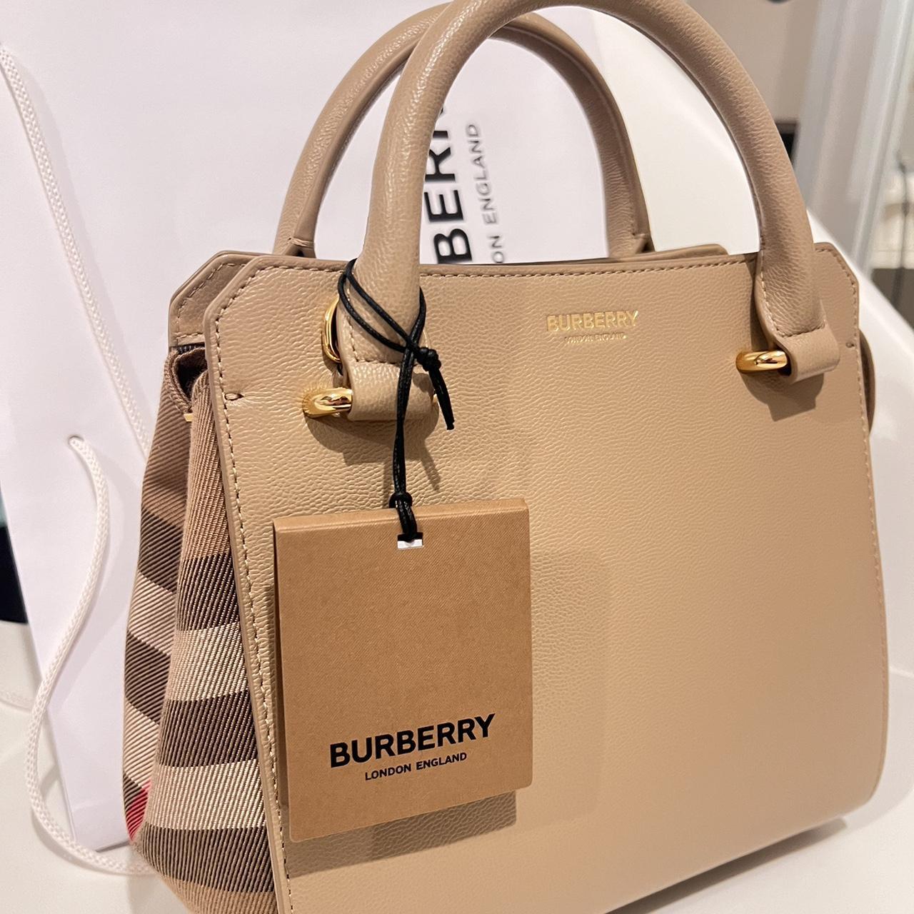 Brand new Burberry banner bag full set with tags,... | Depop