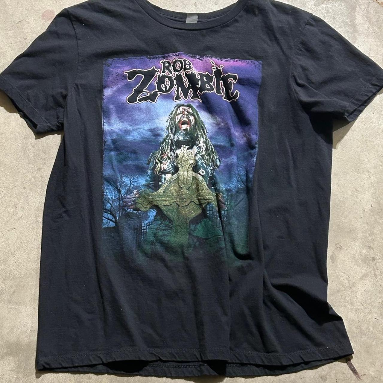 Black Rob Zombie t-shirt -open to offers -pretty... | Depop