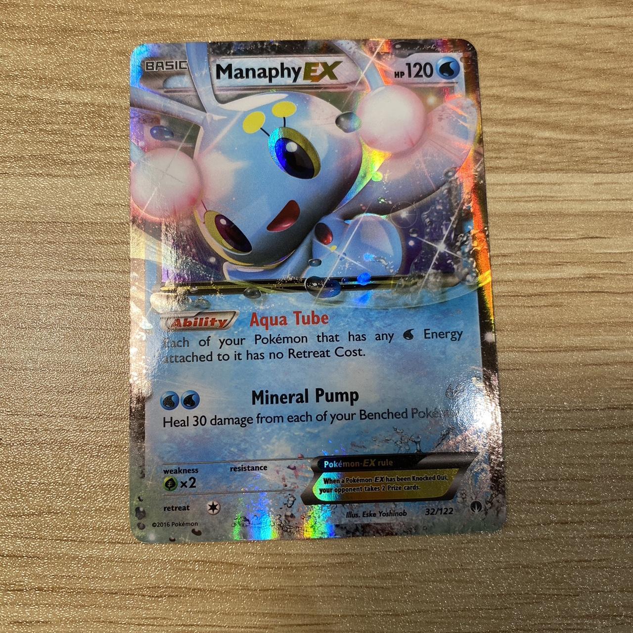 Manaphy Ex and Meowstix Ex -Pokemon Cards -Meowstic... - Depop