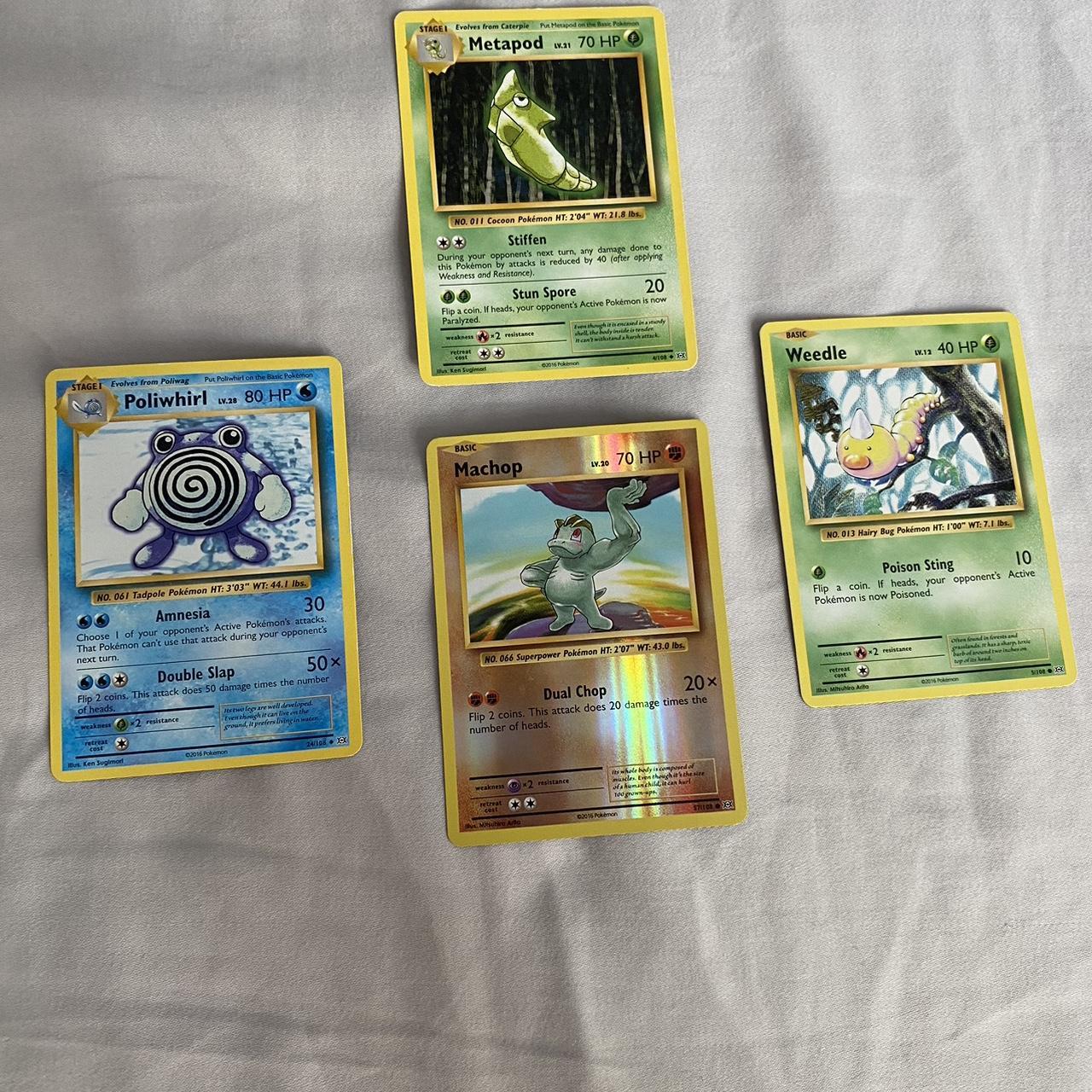 Base set PACK: Base set Reverse holo Machop:$7 Base... - Depop