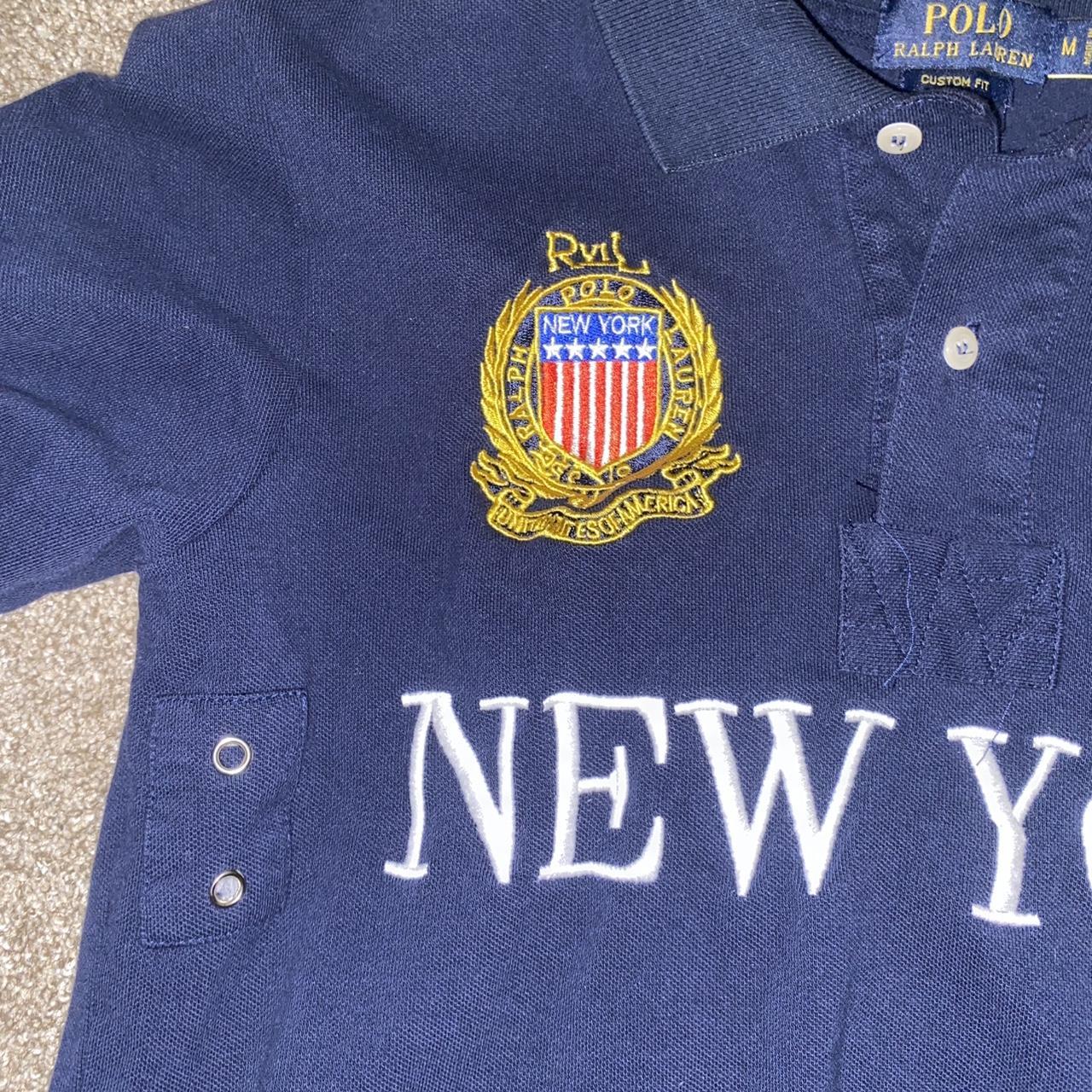 Polo Ralph Lauren Chief Keef New York Navy size... | Depop