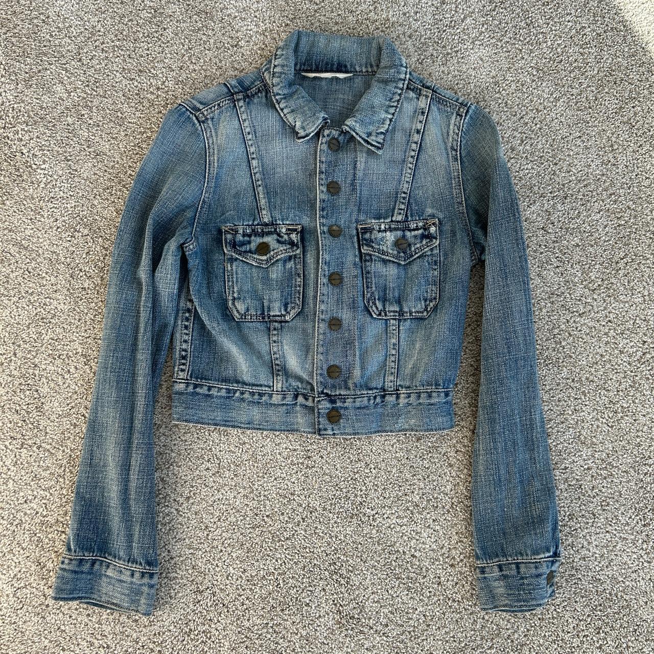Small denim jacket. Great condition #jeans... - Depop