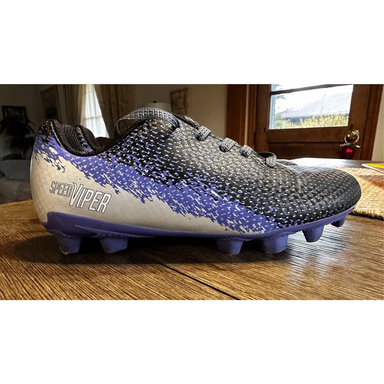 DSG Speed Viper Soccer Cleats Boys size 2 purple... - Depop