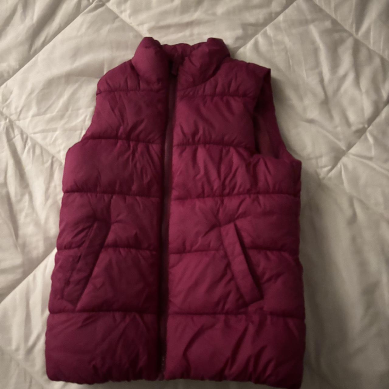 GAP dark pink vest - Depop