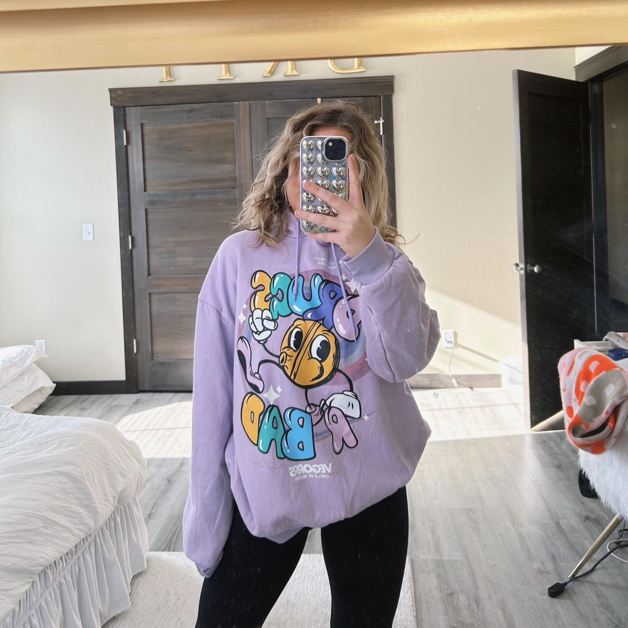 Oversized "Drugs R Bad" Hoodie -Super good material... - Depop