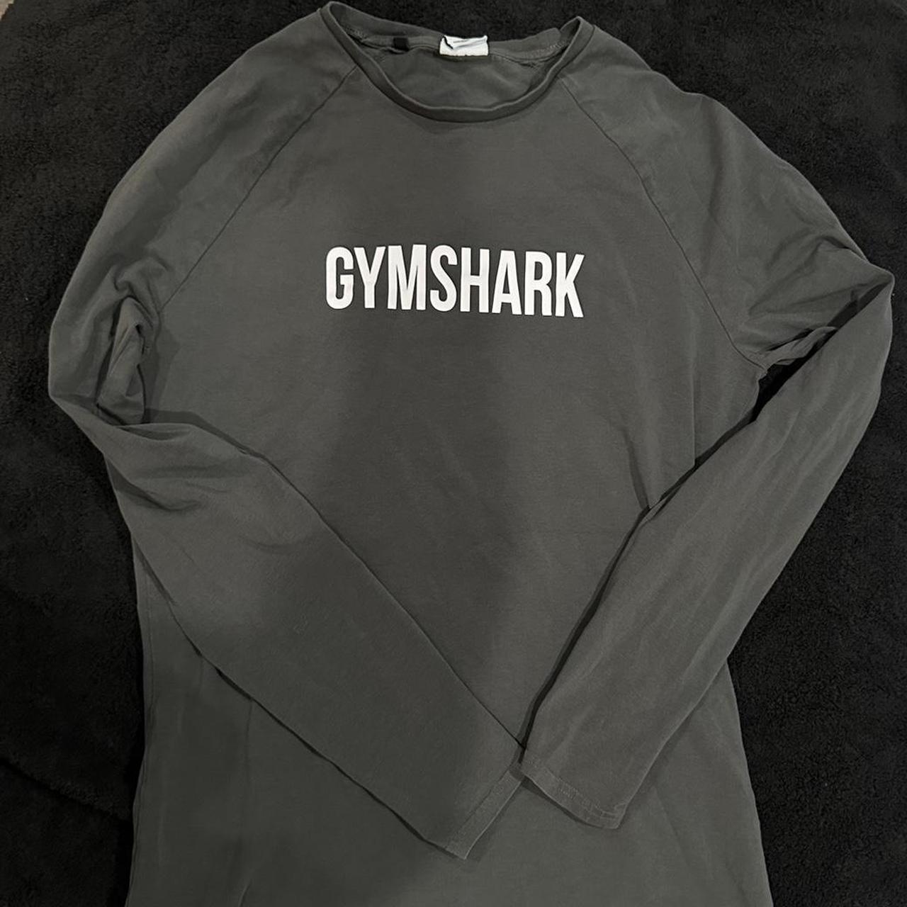 Gymshark men’s long sleeve shirt Barely worn, no... - Depop