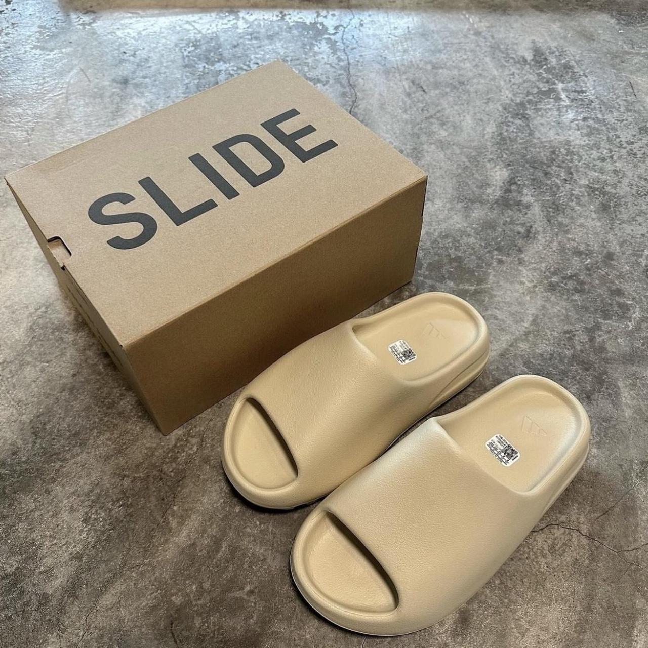 Yeezy Slide Bone colorway I have every size... | Depop