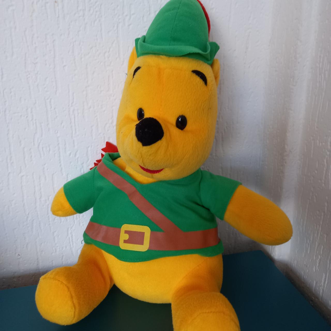 Disney Winnie The Pooh Robin Hood Soft Toy, 30cm - Depop