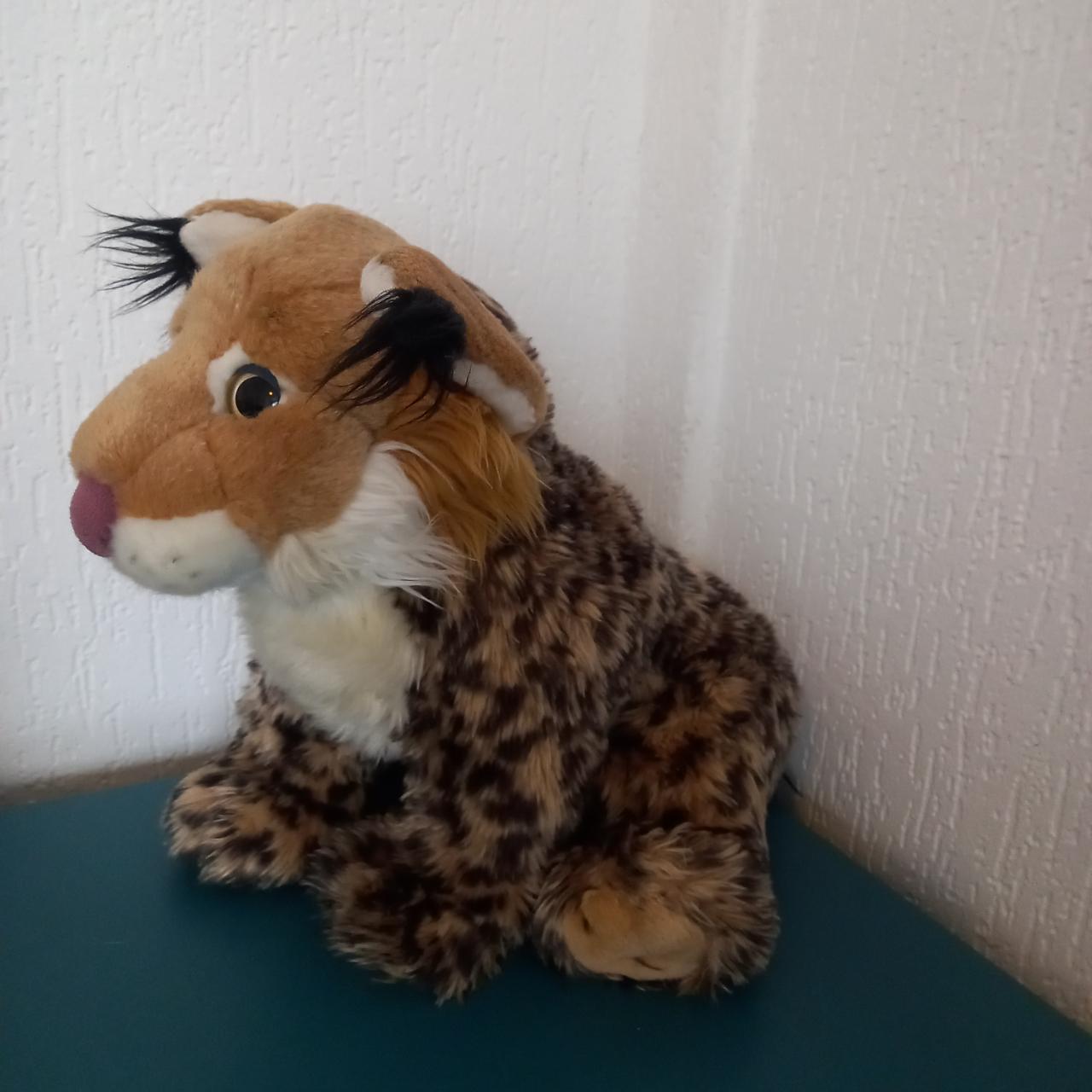 Ark Toys Leopard Soft Toy, 40cm - Depop