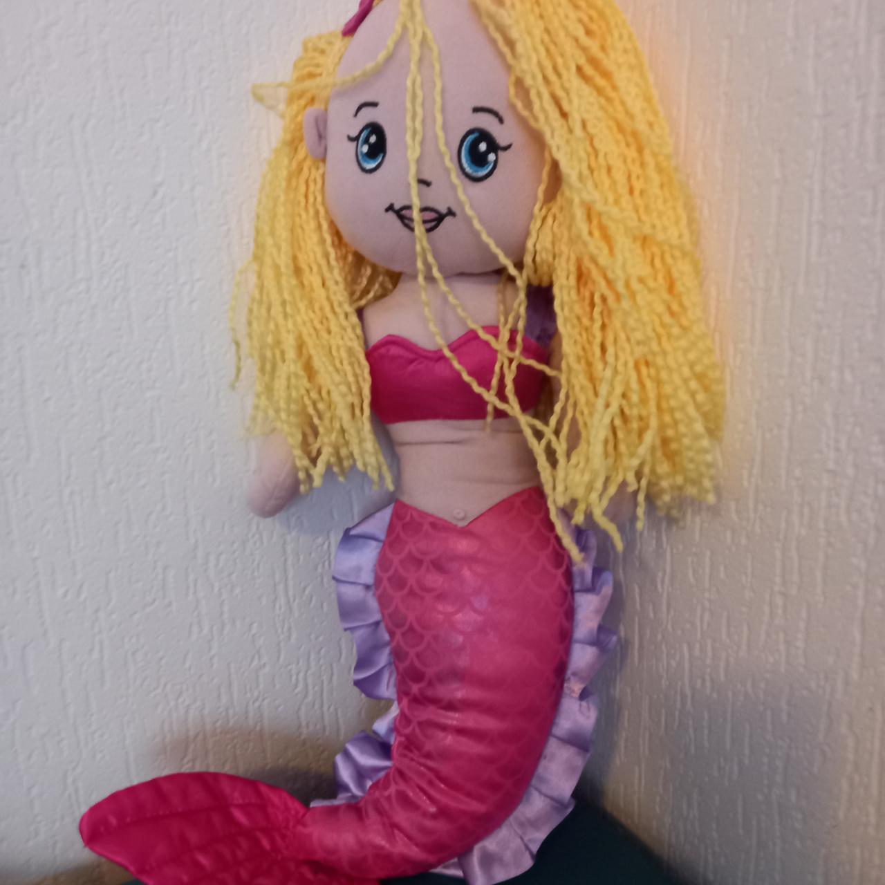 Kandy Toys Mermaid Soft Toy, 50cm - Depop
