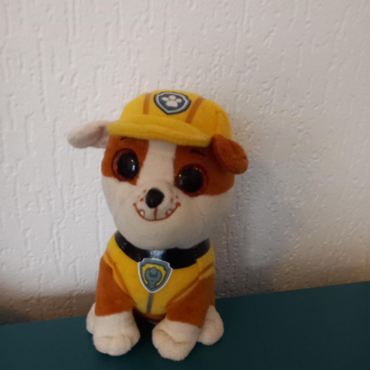 Ty Paw Patrol Rubble Soft Toy - Depop