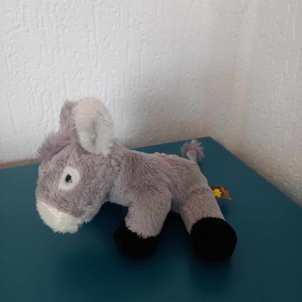 Cuddly Club Donkey Soft Toy, 15cm - Depop