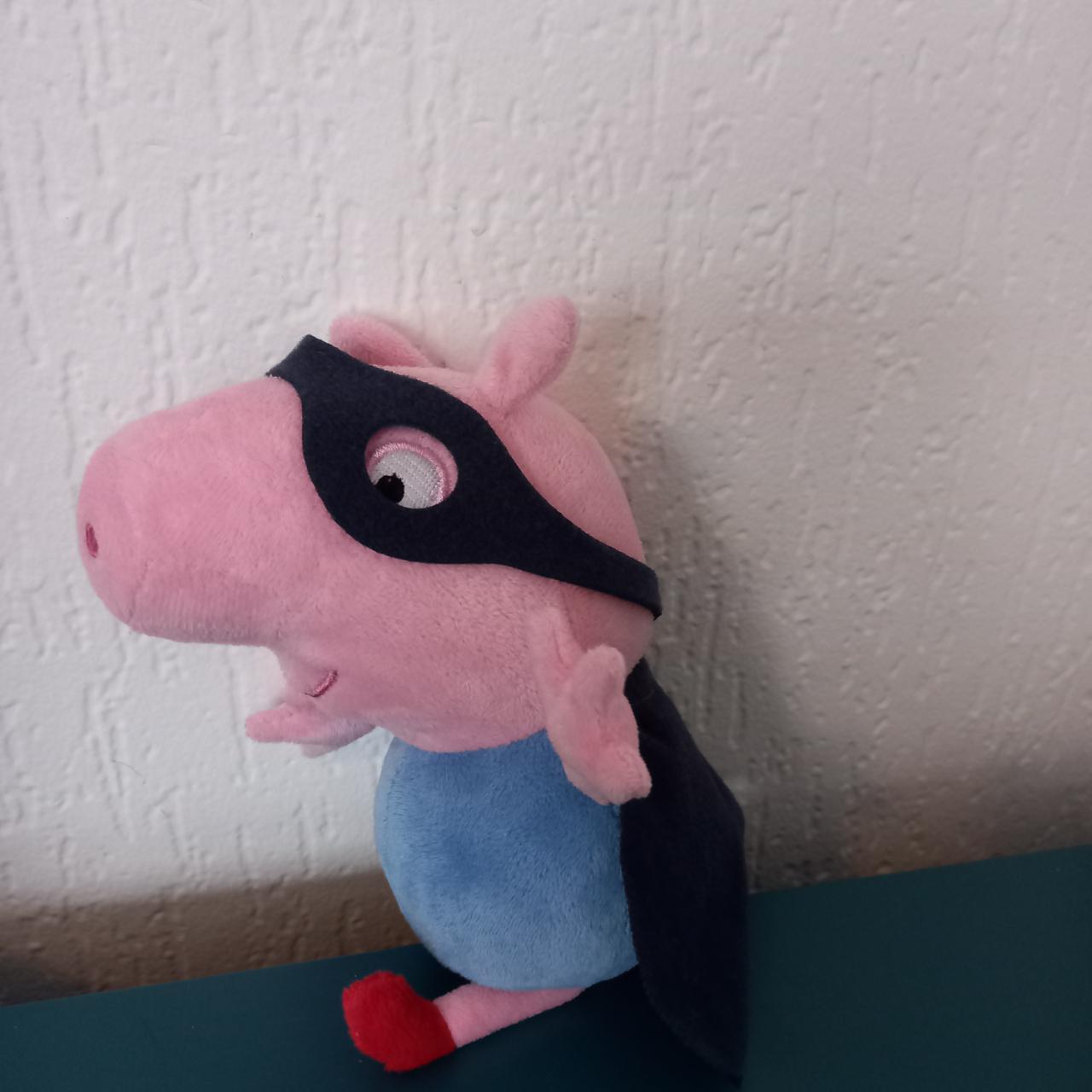 Ty Peppa Pig 'Superhero George' Soft Toy - Depop