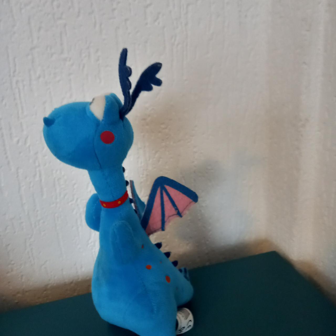 Disney Doc McStuffins Stuffy Dragon Soft Toy, 20cm - Depop