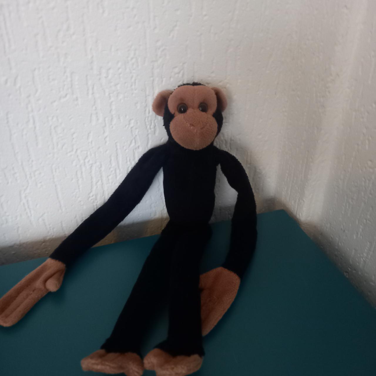Monkey Soft Toy, 30cm - Depop