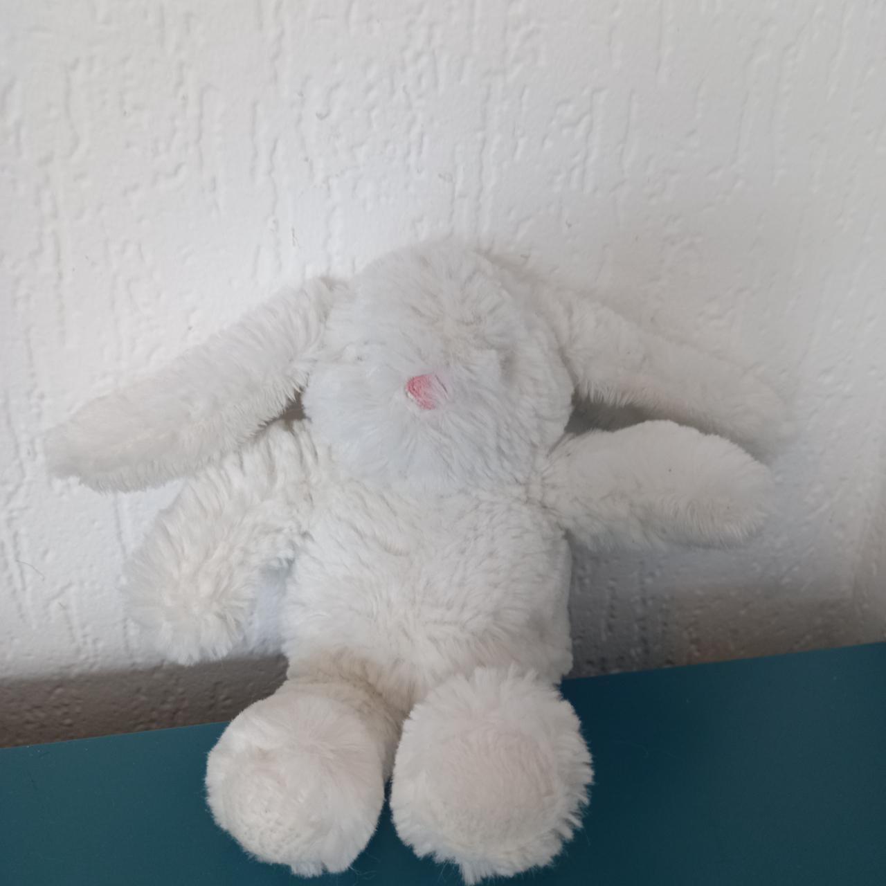 Next White Rabbit Soft Toy, 20cm - Depop