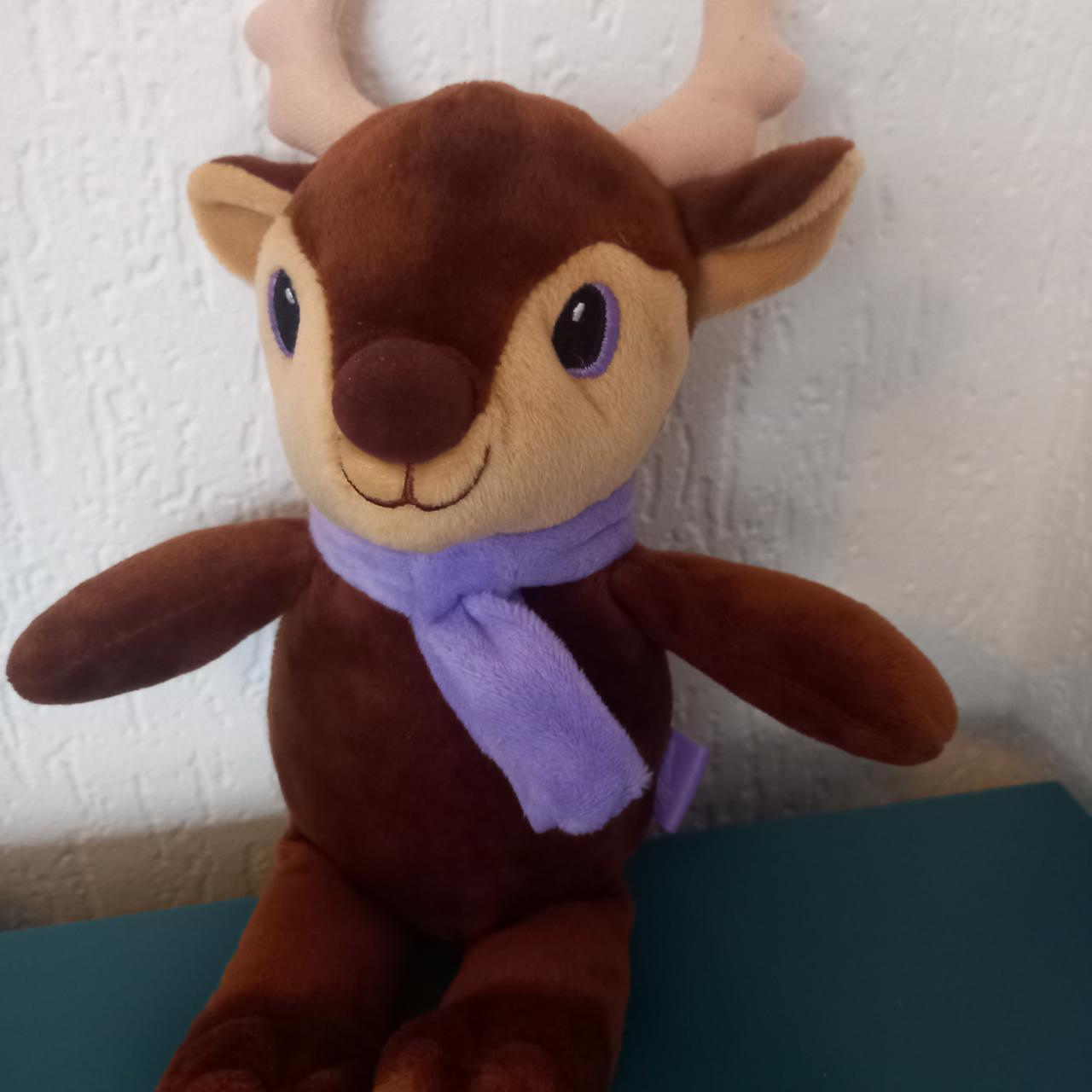 Milka Deer Soft Toy, 25cm - Depop