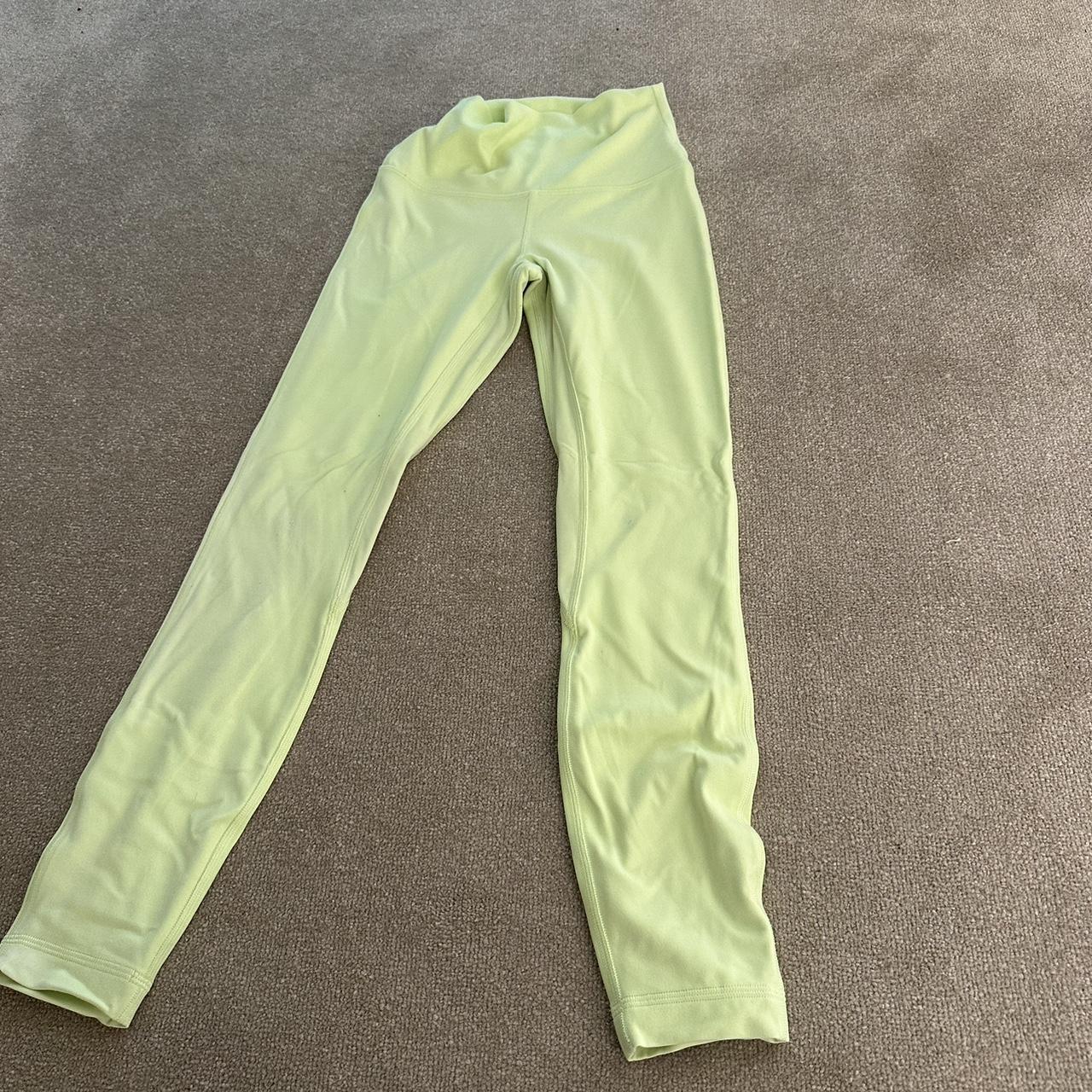 Lululemon neon leggings - Depop