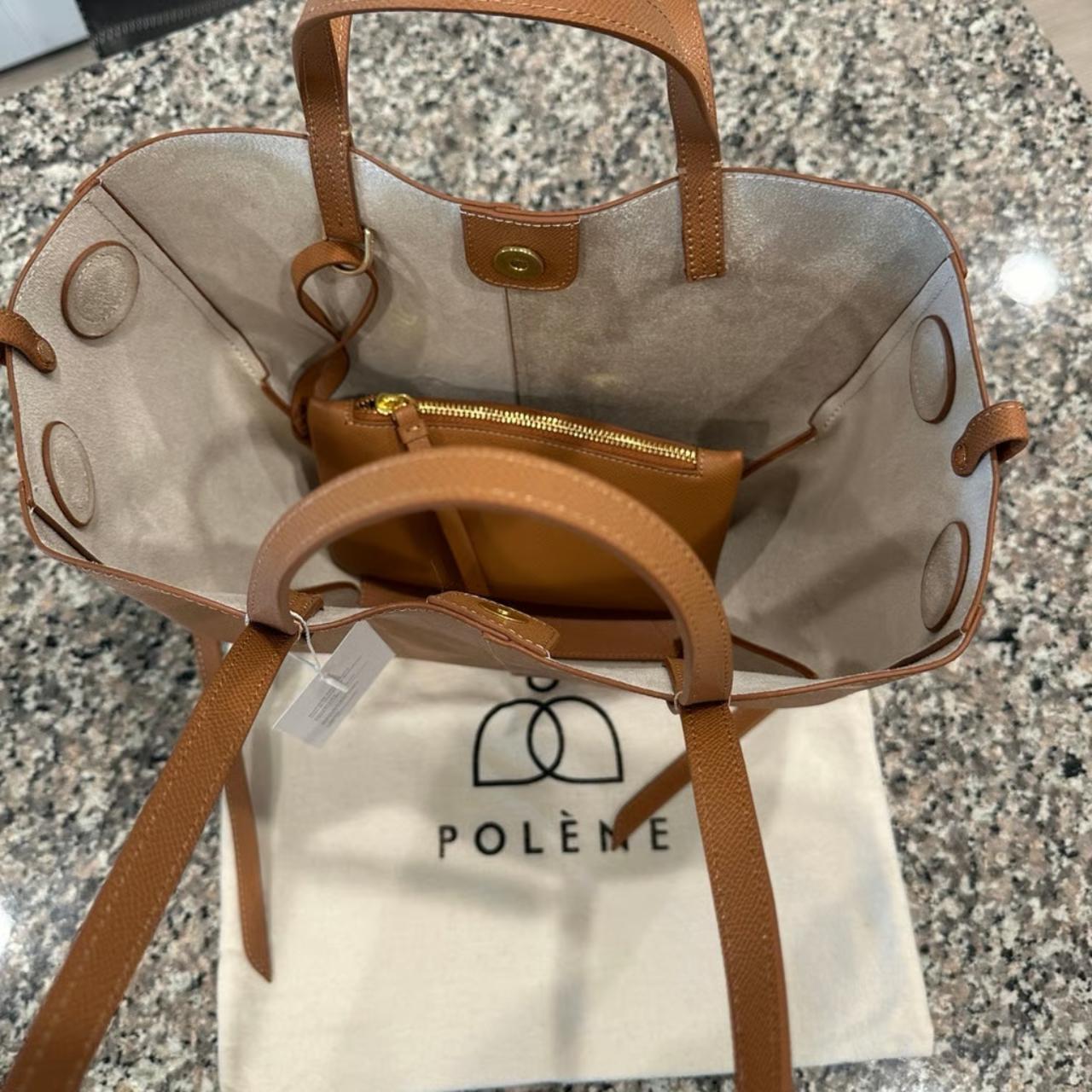 Polène Cyme Mini New - never used Color is brown - Depop