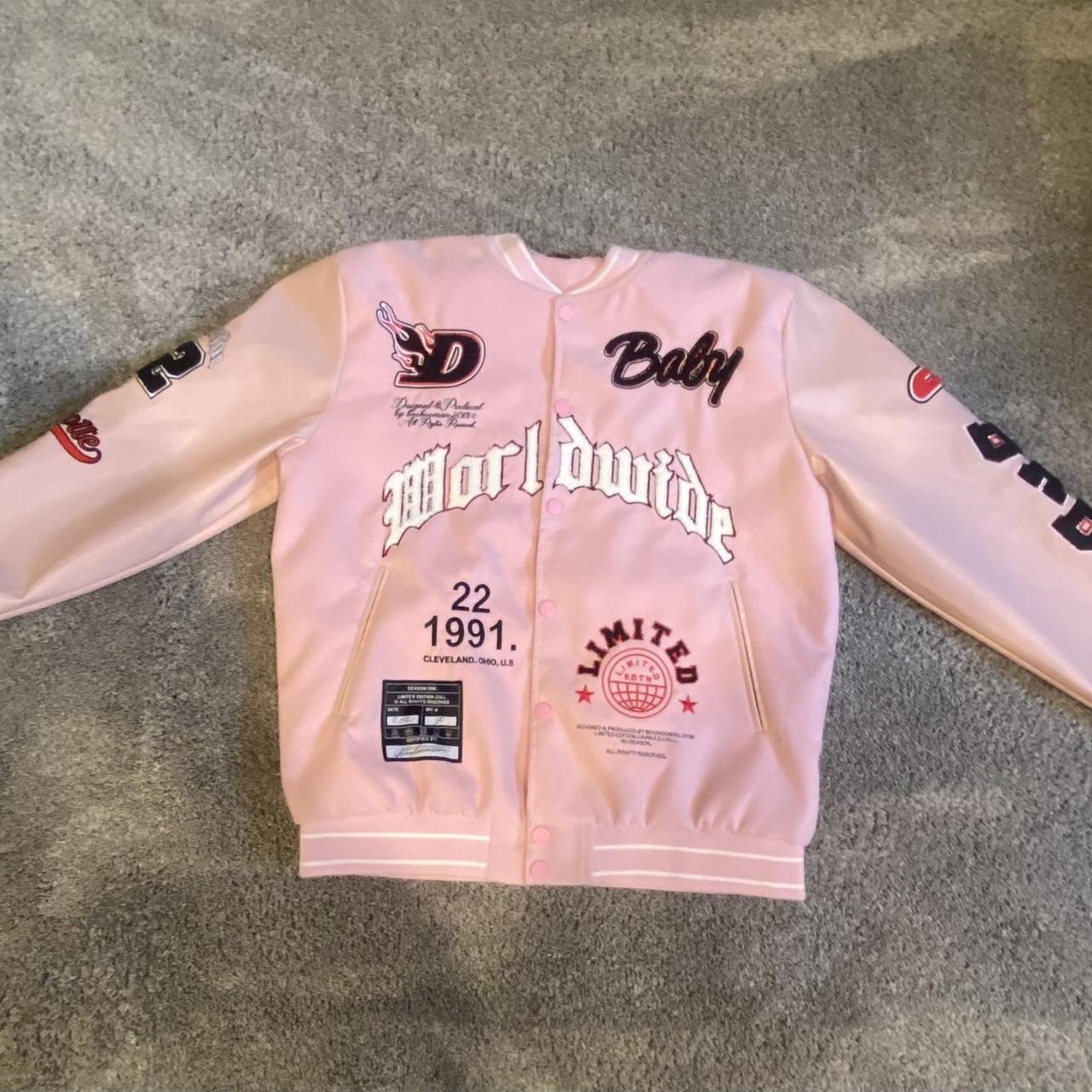 Worldwide x DaBaby Varsity Jacket - Depop