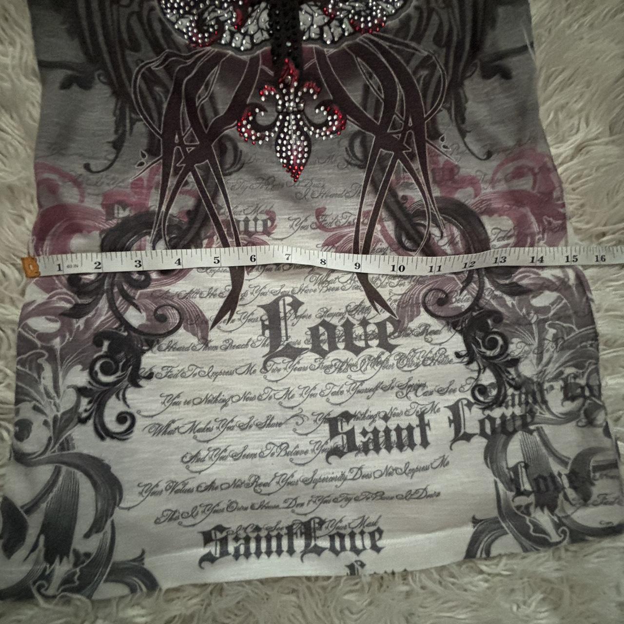 super y2k 2000s emo shirt! has a cool design and... - Depop