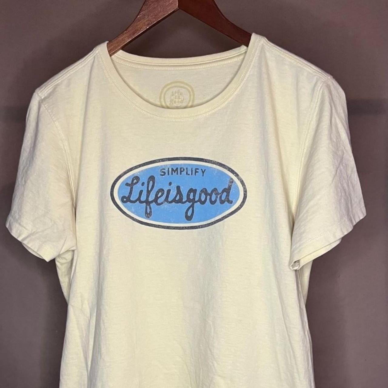 Life is good yellow vintage - Depop