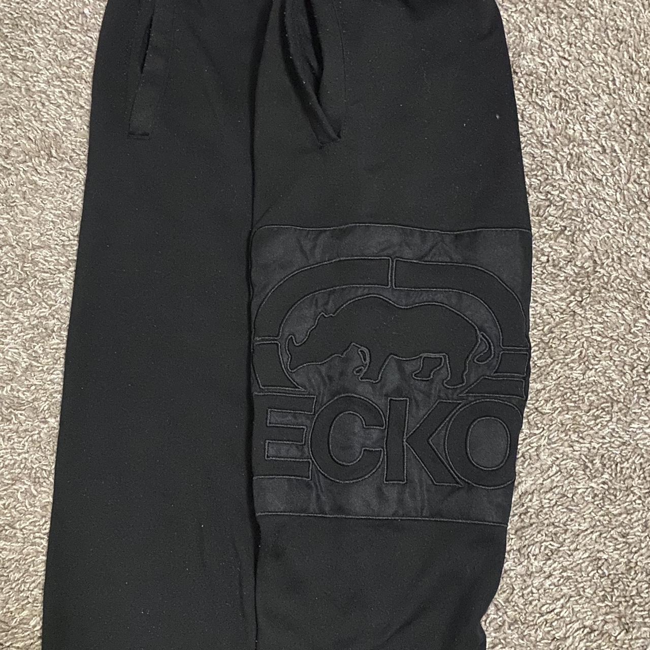 Men’s Ecko unltd Black Rhino sweatpants Size S great... - Depop
