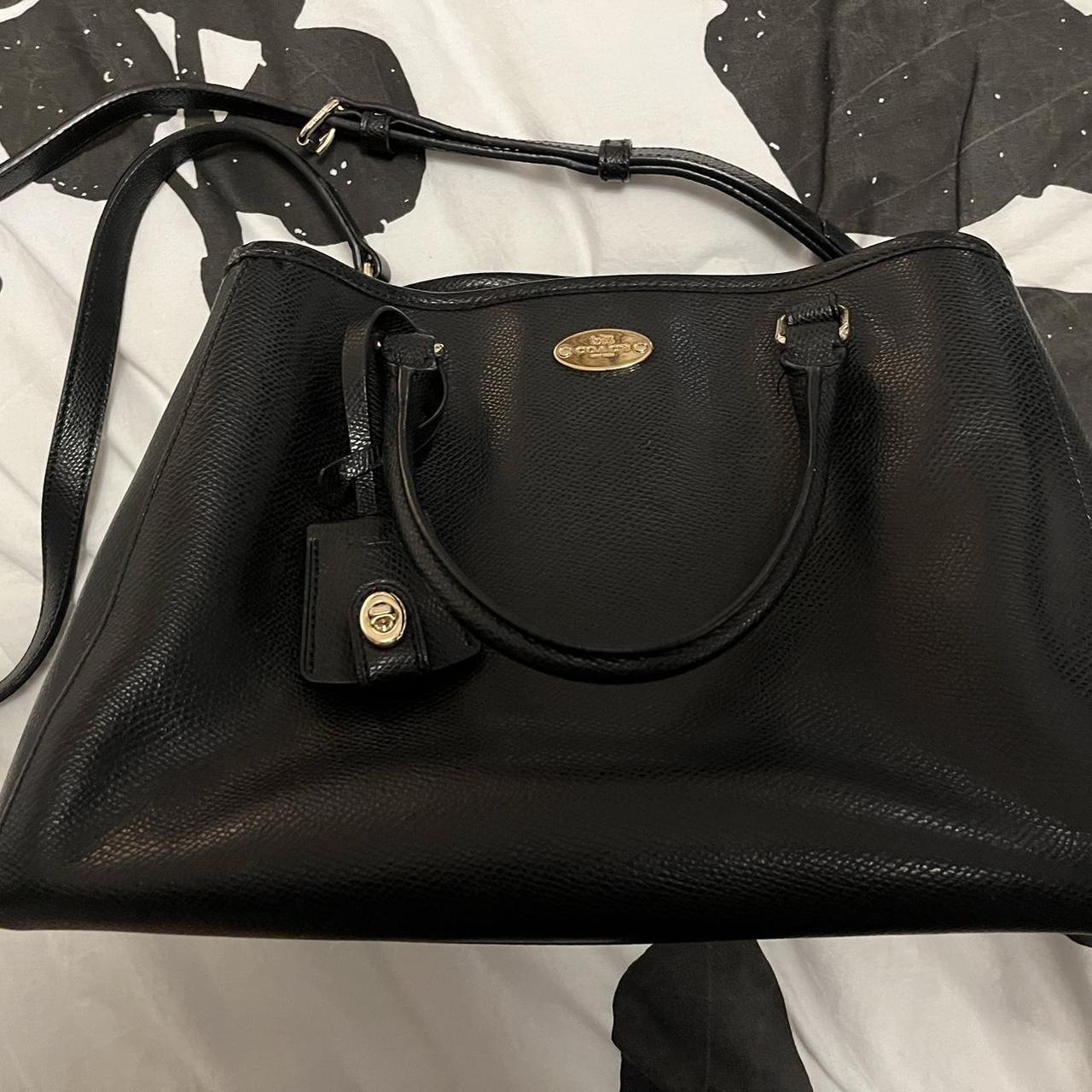 Black coach bag - Depop