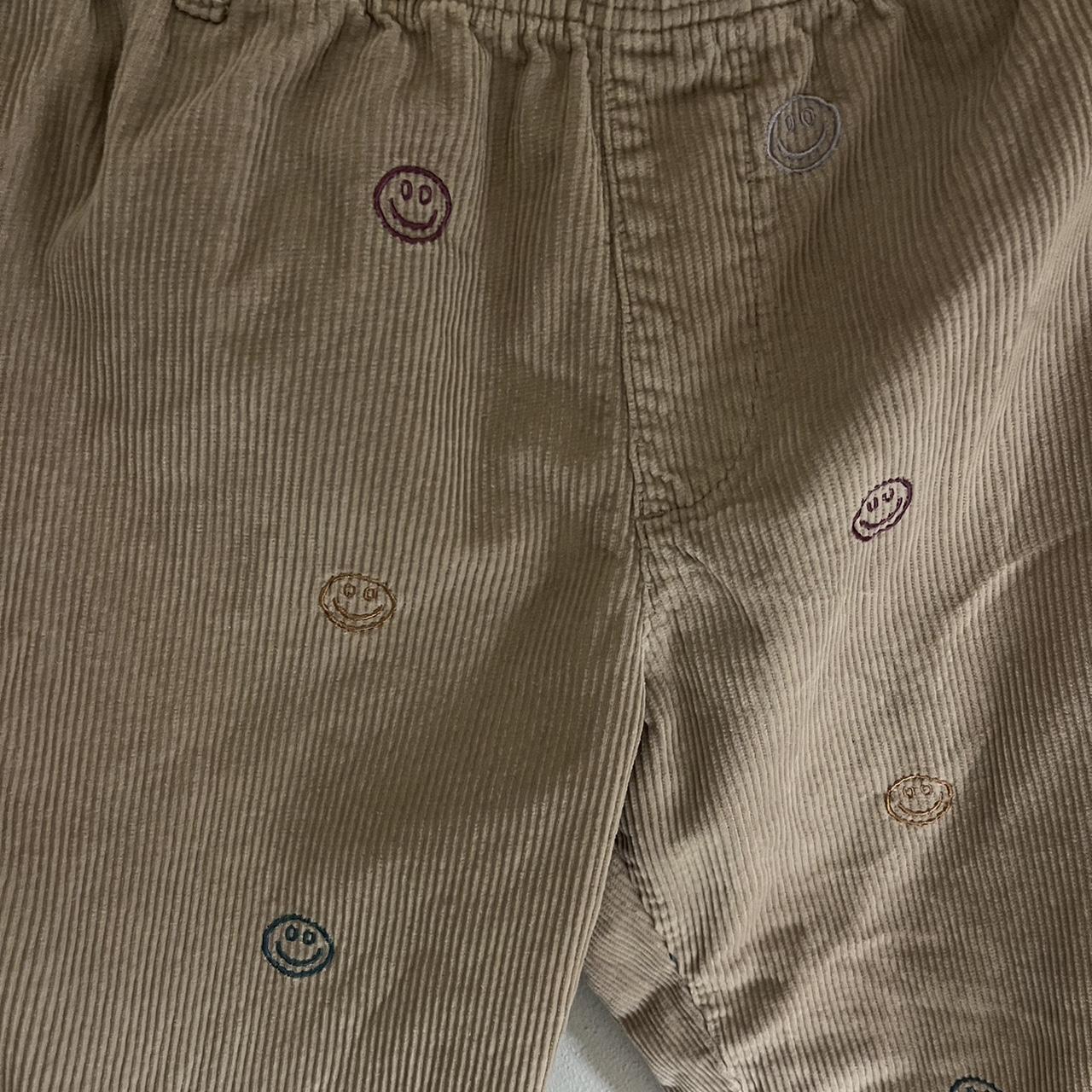Urban Outfitters Smiley Face Corduroy Pants 🥝Some... - Depop