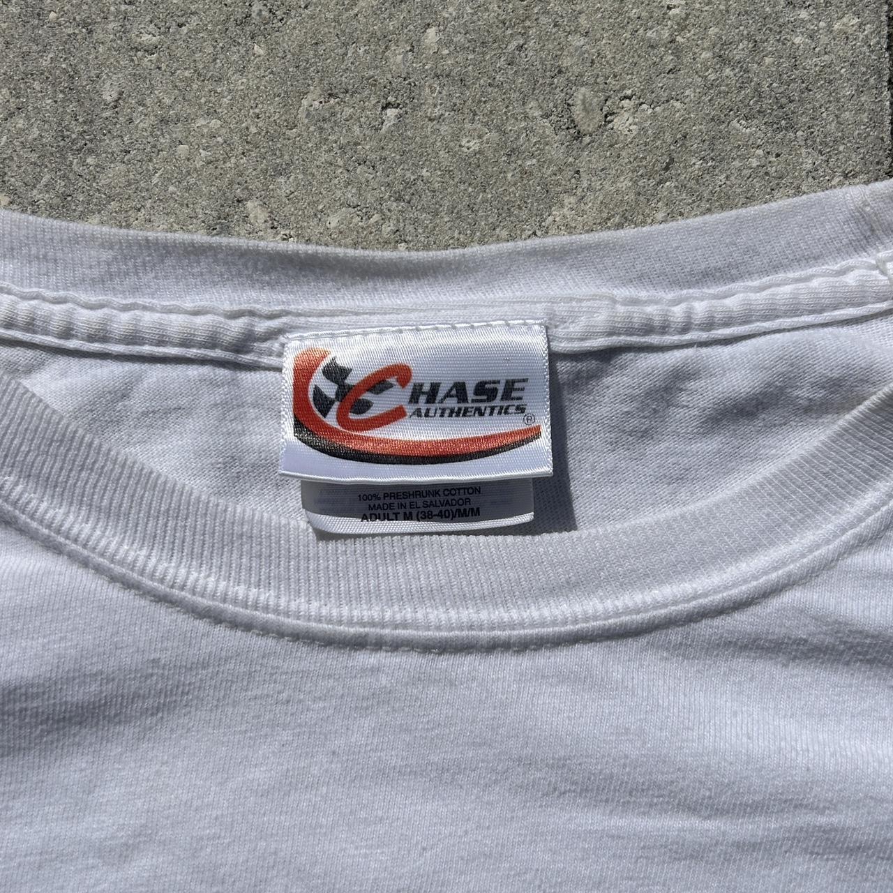 Dale jr 8 white long sleeve - Depop