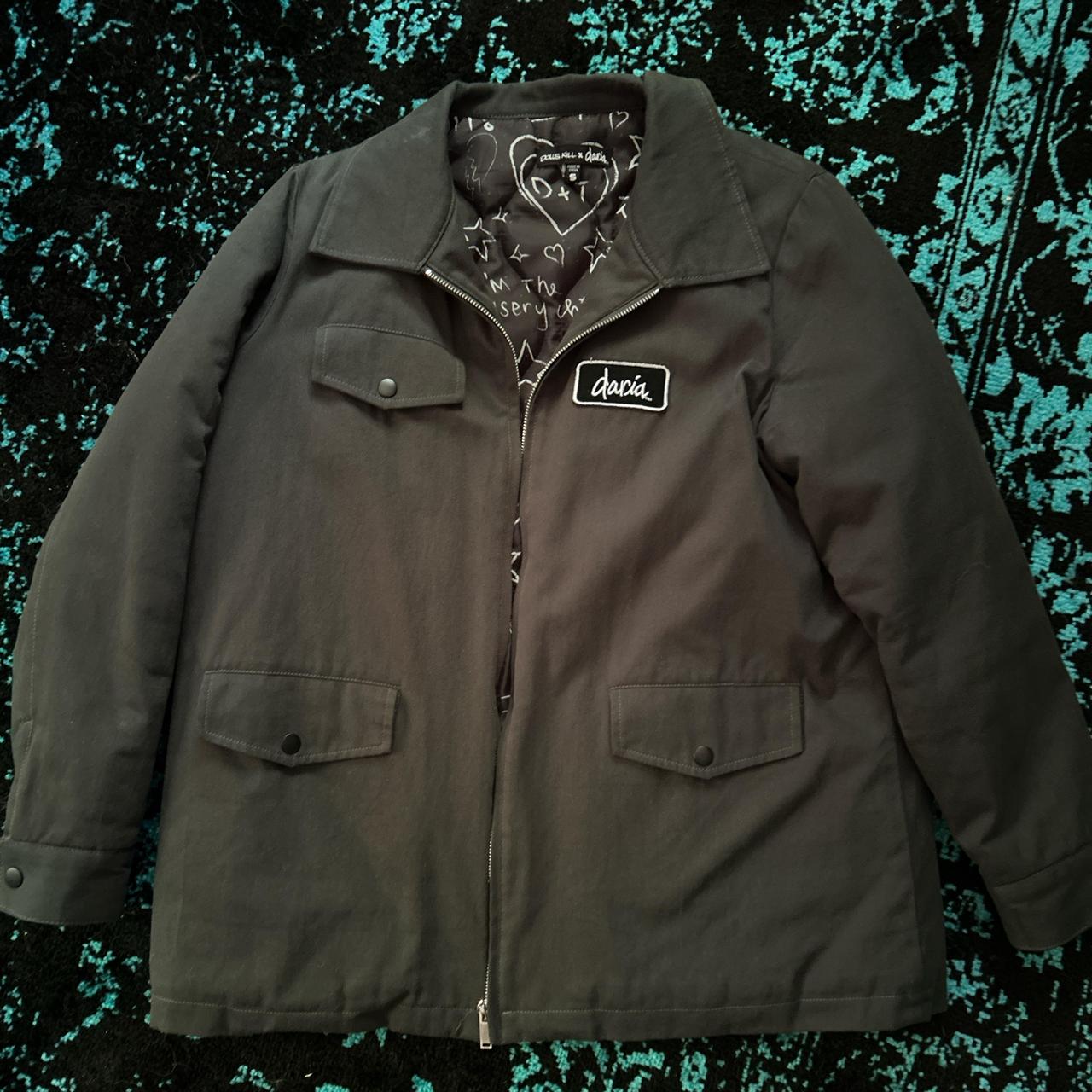 Daria x Dollskill Oversized Sick Sad World Jacket - Depop