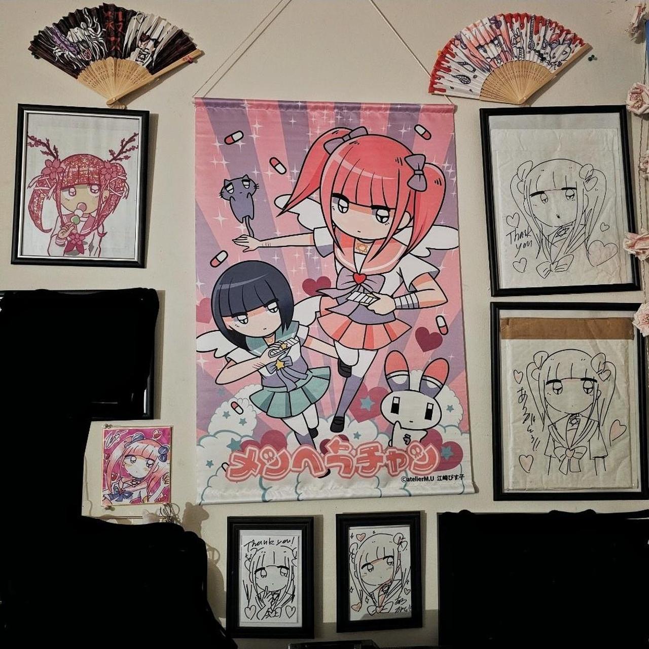 I am downsizing! Here is my wall art Menhera... - Depop